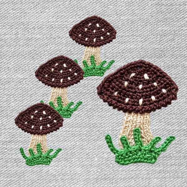Mushroom Applique - Etsy