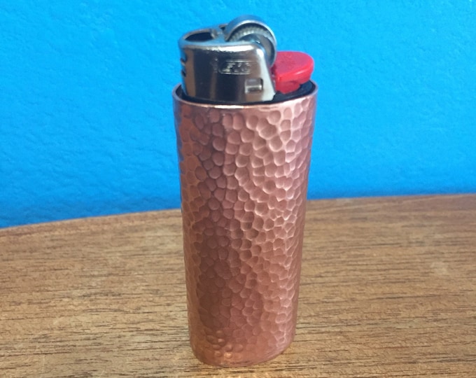 Handcrafted Pure Copper Lighter Cover With Hand Hammered | Etsy