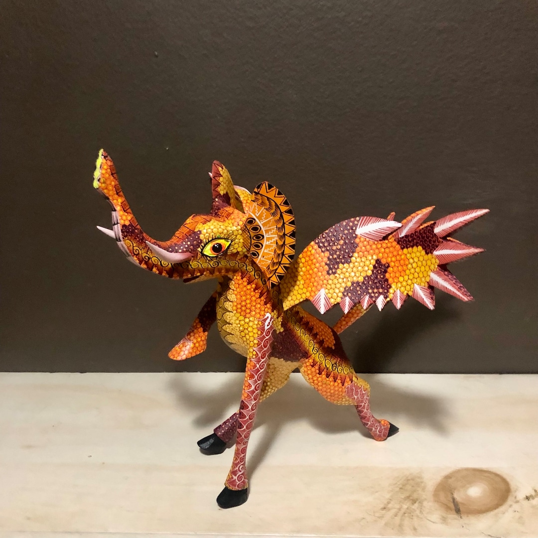 Alebrije Spirit Animal Wood Carving by Esperanza Martinez From Oaxaca ...