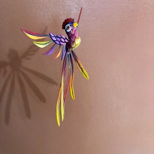 Alebrije Exotic Quetzal Bird Wood Carving by Roberto and Esperanza ...