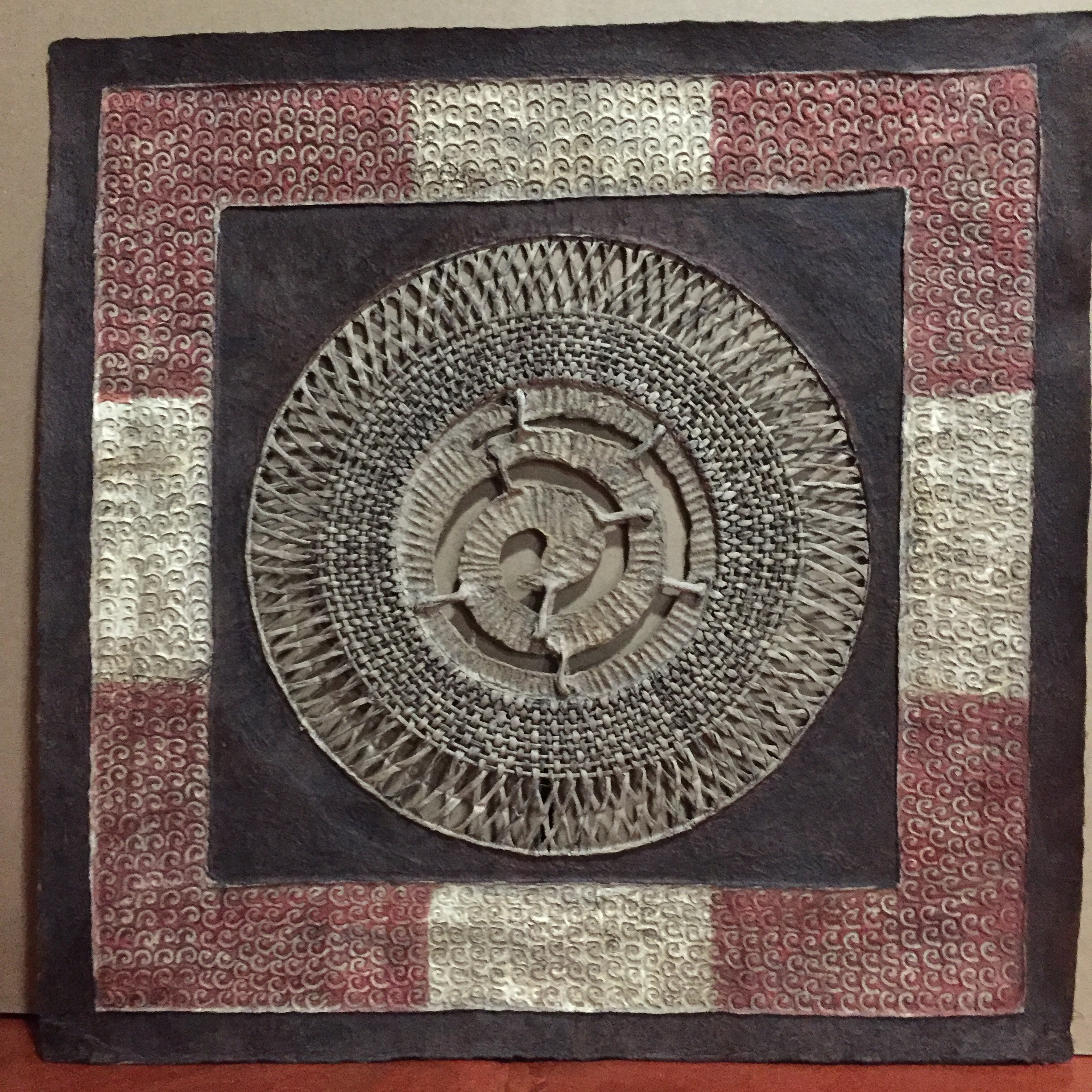 Ámate Paper Wall Art - 23 1/4 x 23 1/4”