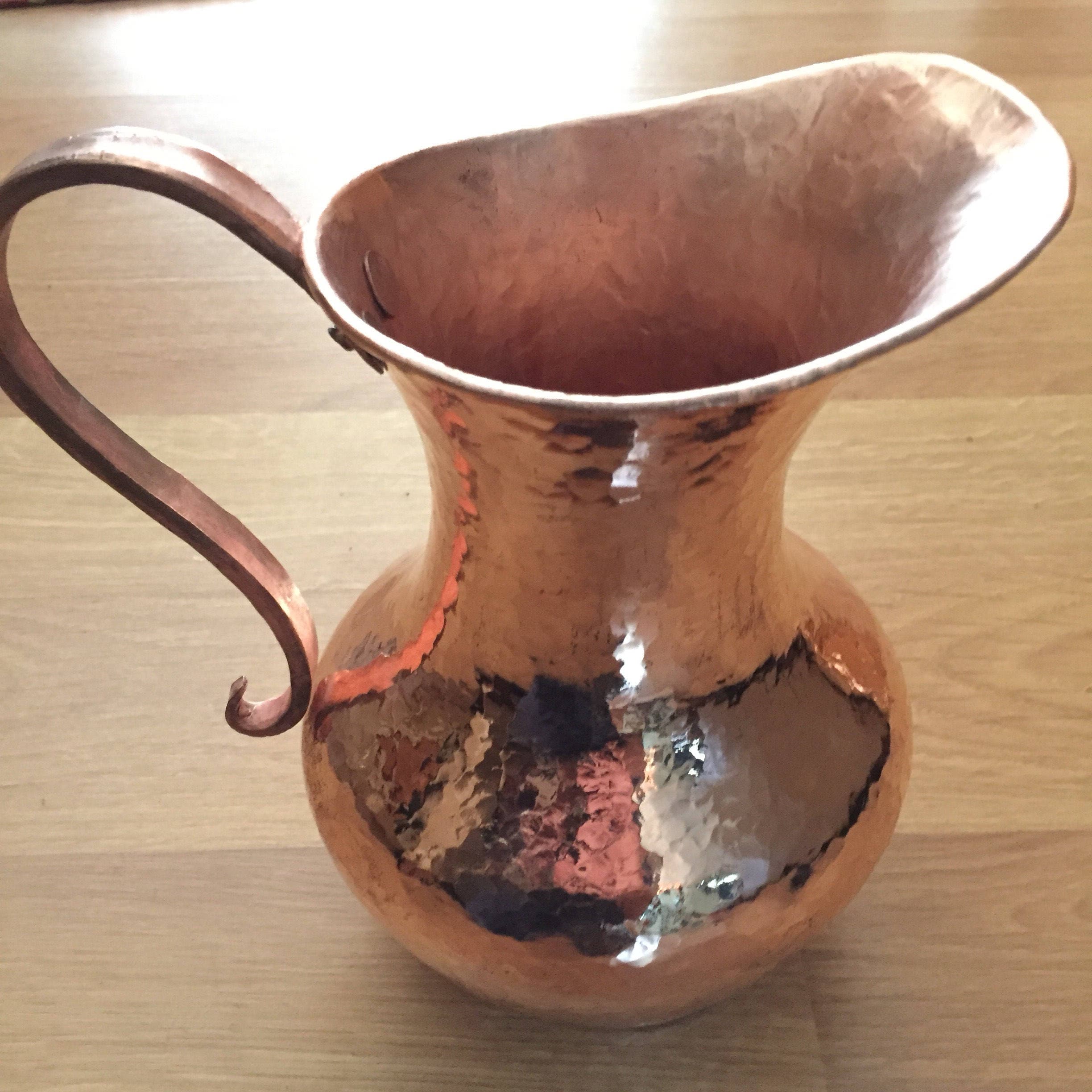 Hammered Copper Pitcher - 1.5 Liters, 100% pure copper