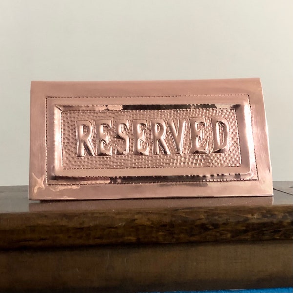 Copper Sign - Etsy