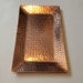 Pure Hammered Copper Valet Tray - 8" X 5" - Etsy