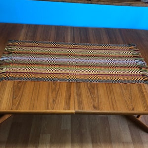 Handwoven Cotton Table Runner / Centerpiece From Otavalo, Ecuador 40 X ...