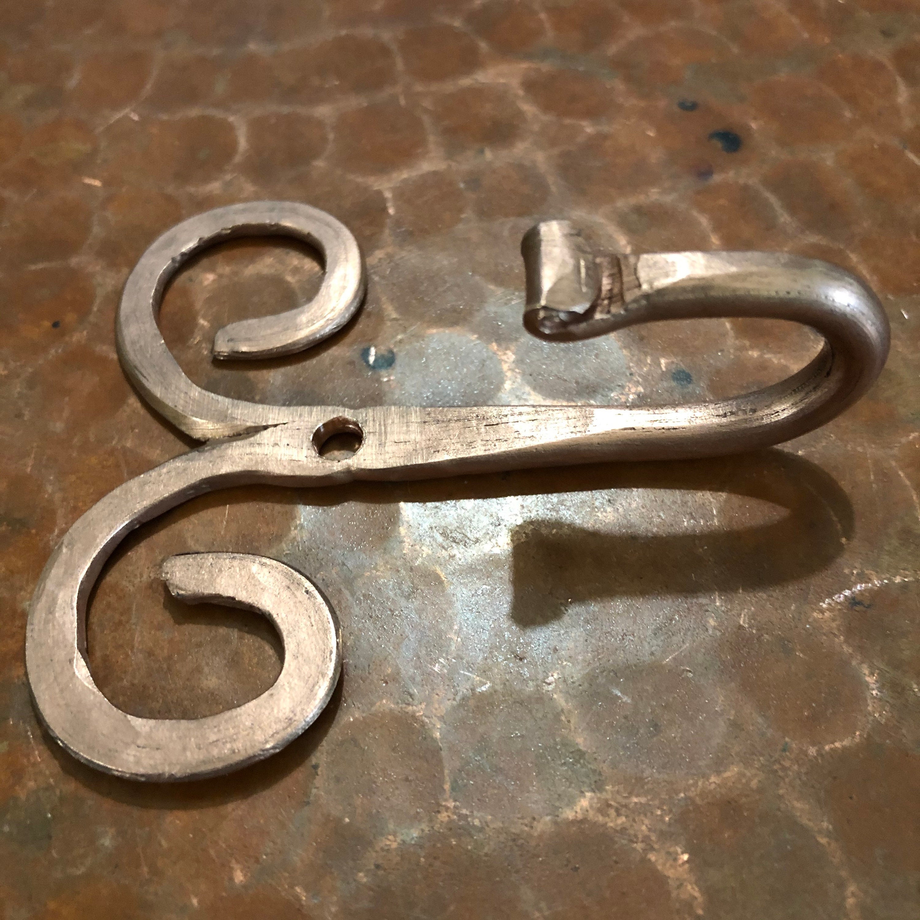 Handcrafted Pure Copper Wall Hook / Decorative Coat Hooks