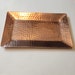 Pure Hammered Copper Valet Tray - 8" X 5" - Etsy