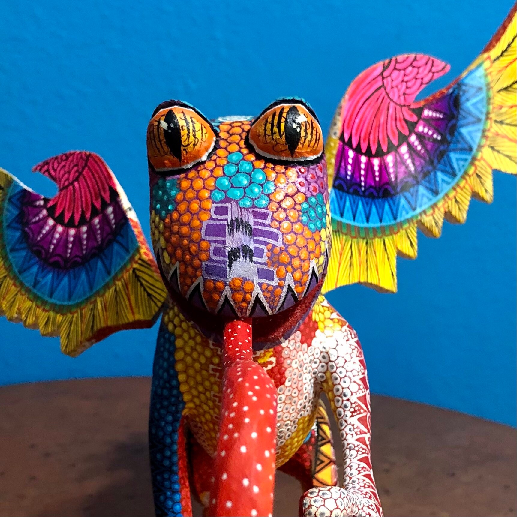Alebrije Spirit Animal Wood Carving by Esperanza Martinez from Oaxaca ...