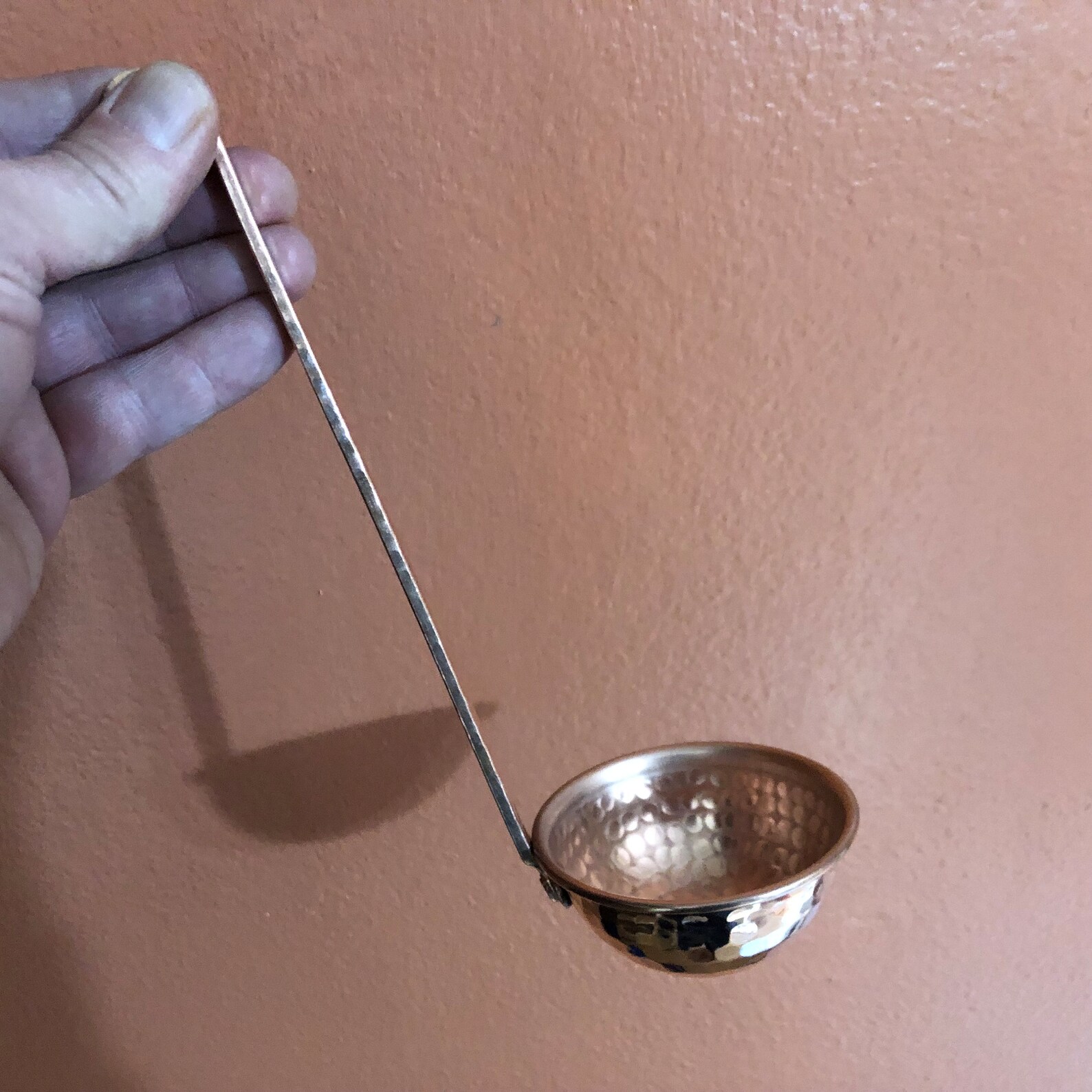 Pure Hammered Copper 2oz Ladle - Etsy