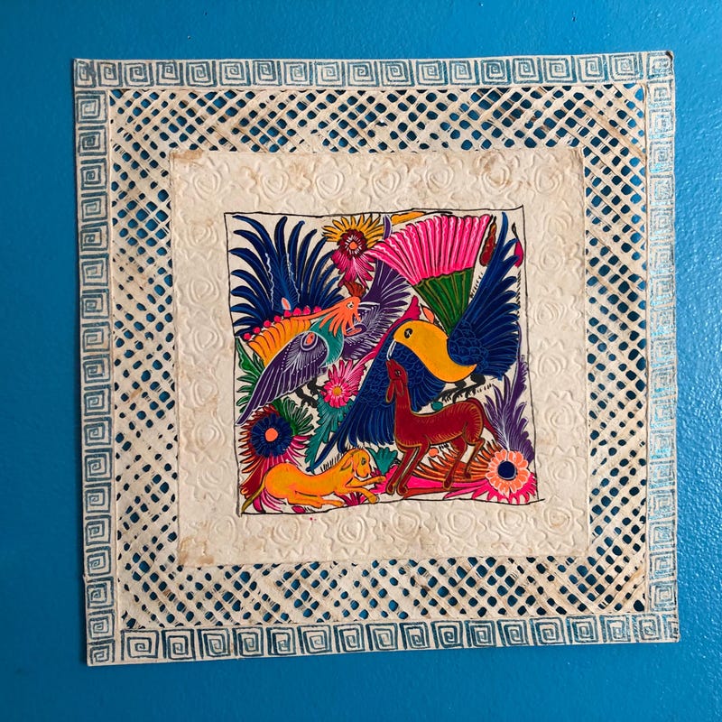 Amate Bark Painting - Etsy