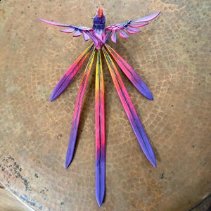 Alebrije Exotic Quetzal Bird Wood Carving by Roberto and Esperanza ...