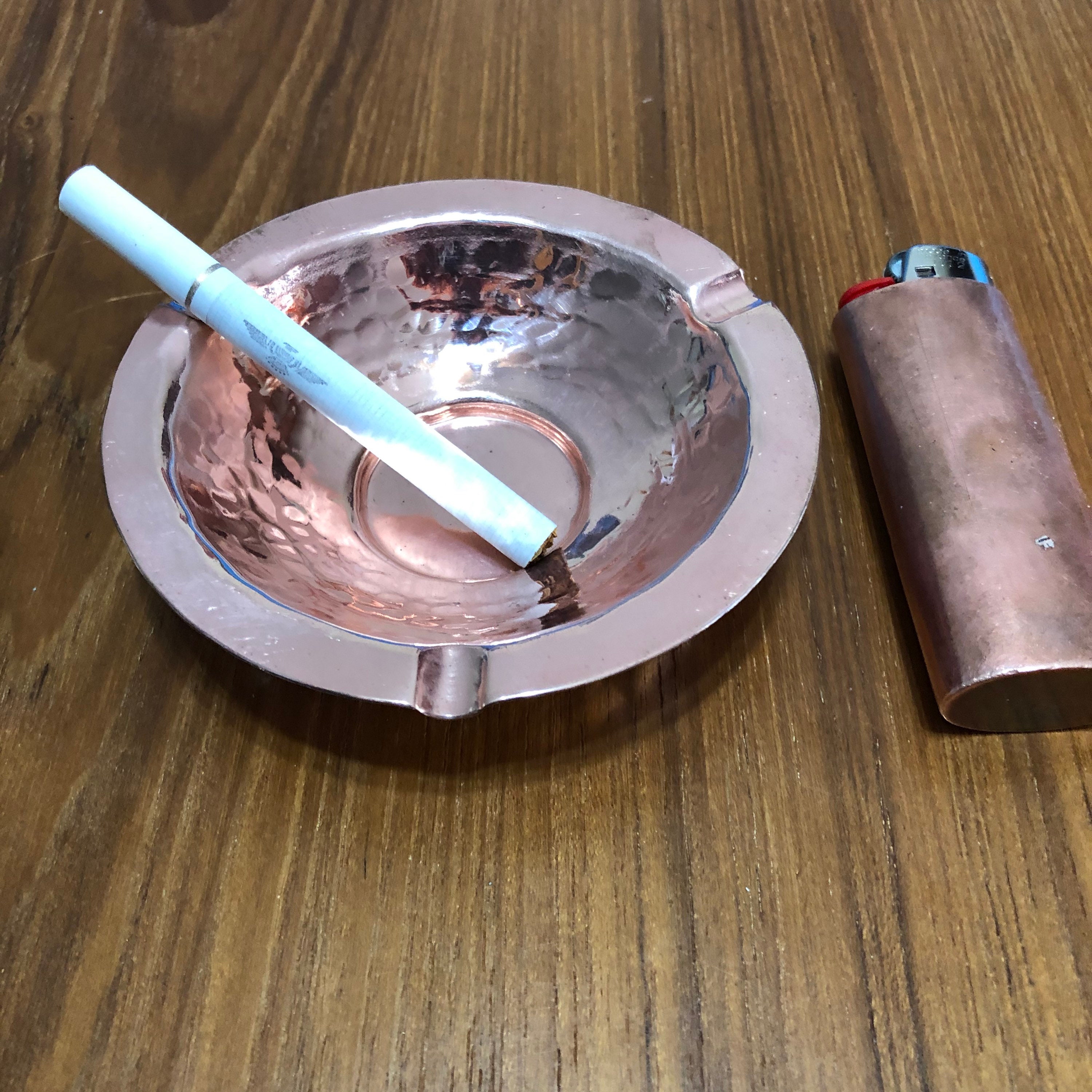 Handcrafted Pure Copper Ashtray