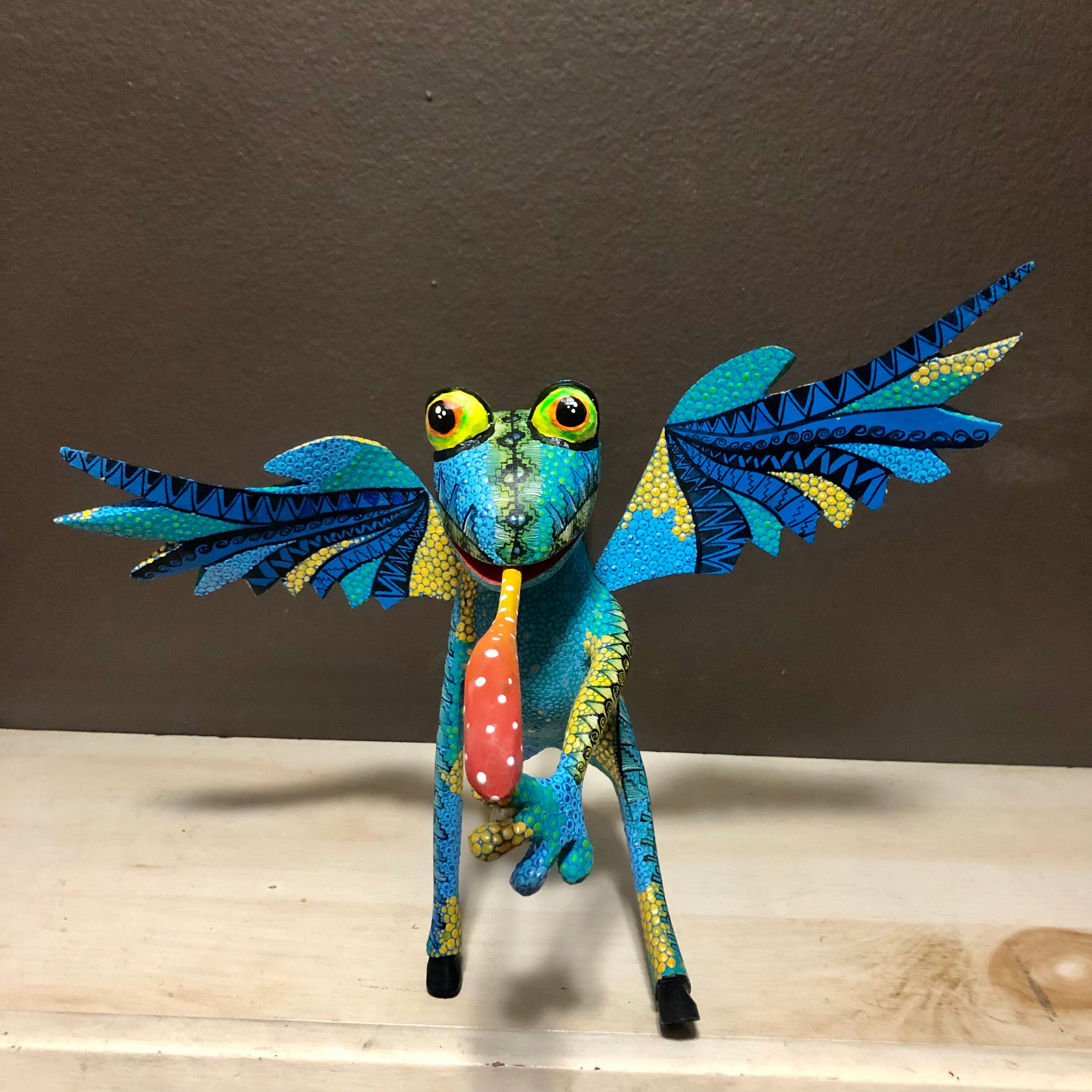 Alebrije Spirit Animal Wood Carving by Esperanza Martinez from Oaxaca ...