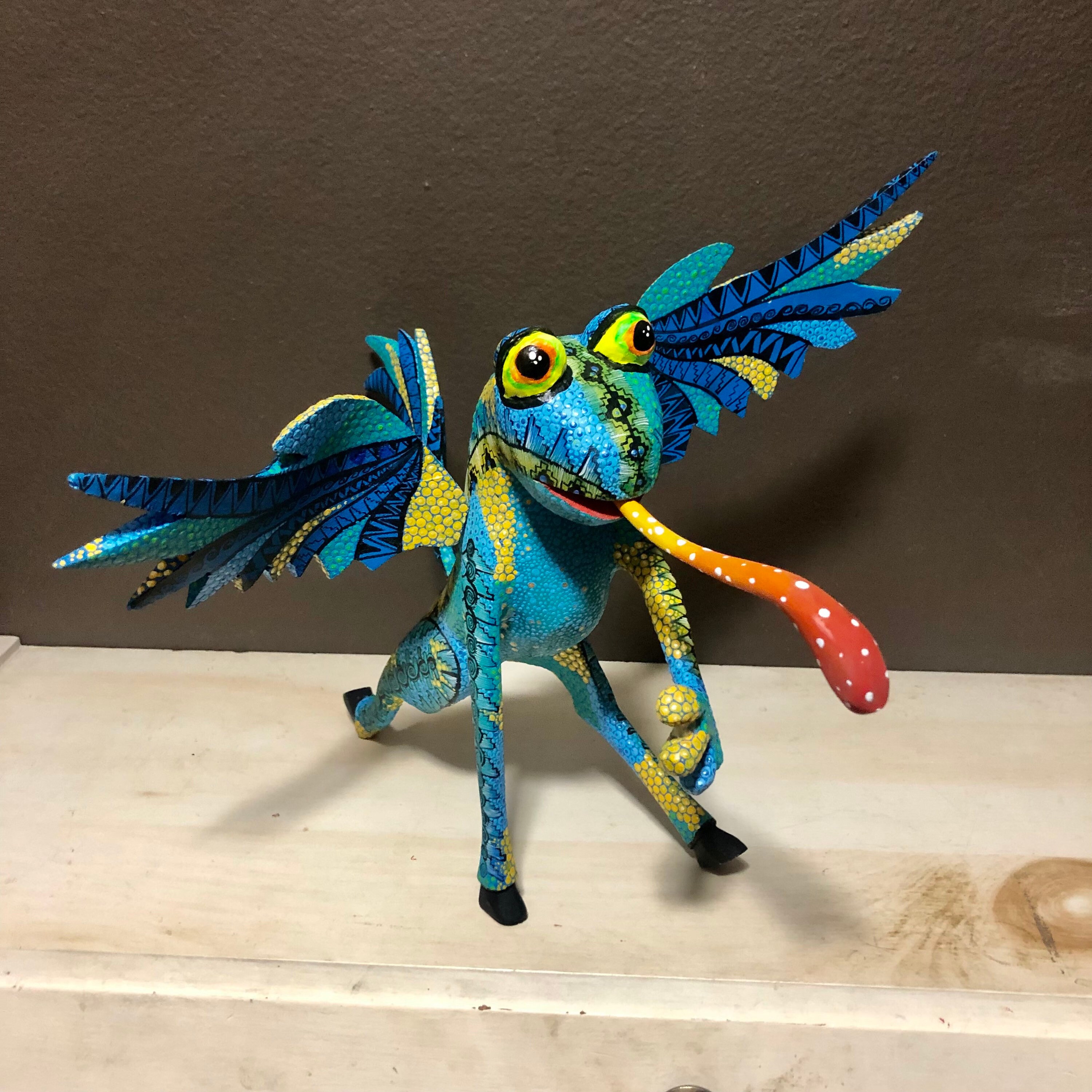 Alebrije Spirit Animal Wood Carving by Esperanza Martinez from Oaxaca ...