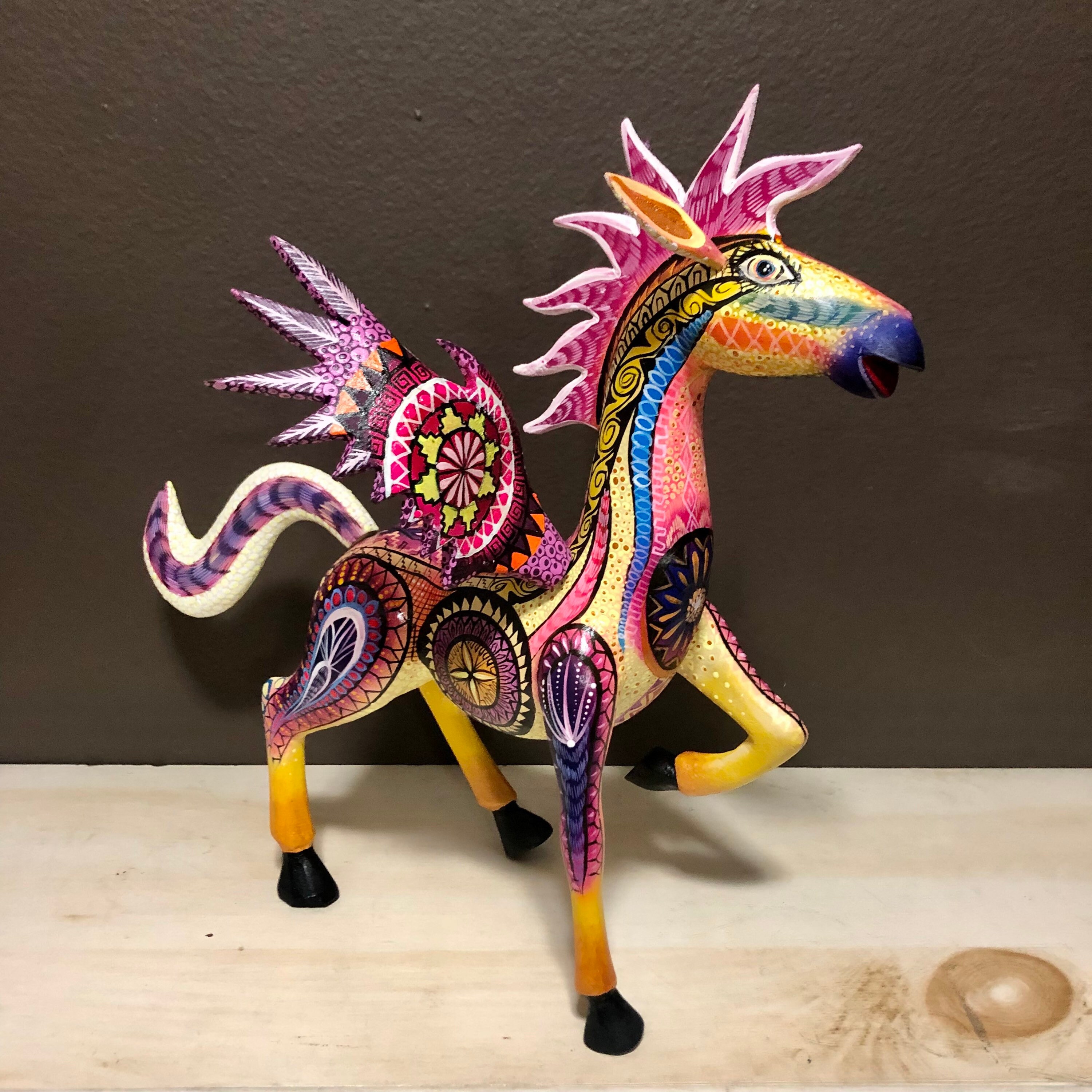 Alebrije Spirit Animal Wood Carving by Esperanza Martinez from Oaxaca ...