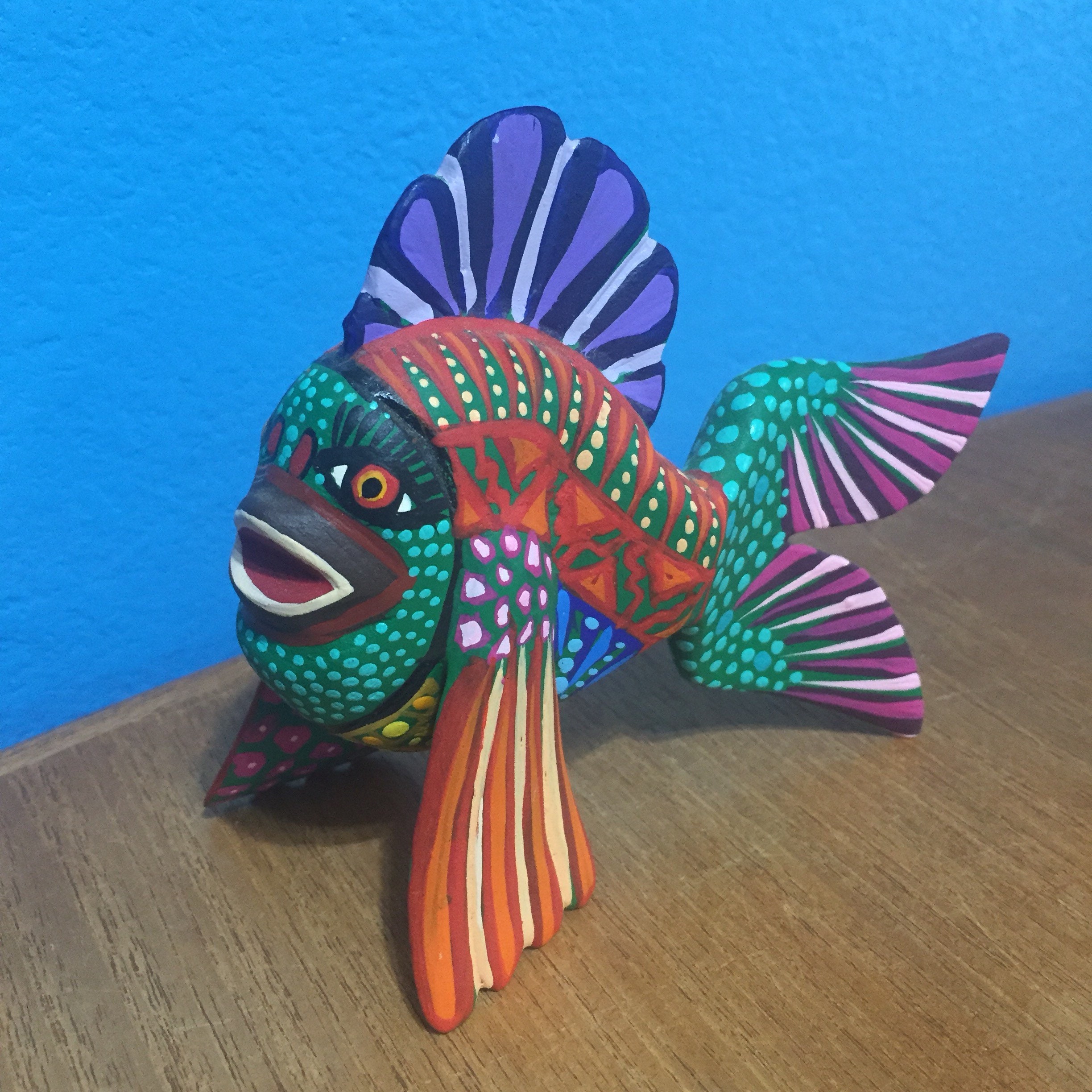 Alebrije Fish by Zeny Fuentes