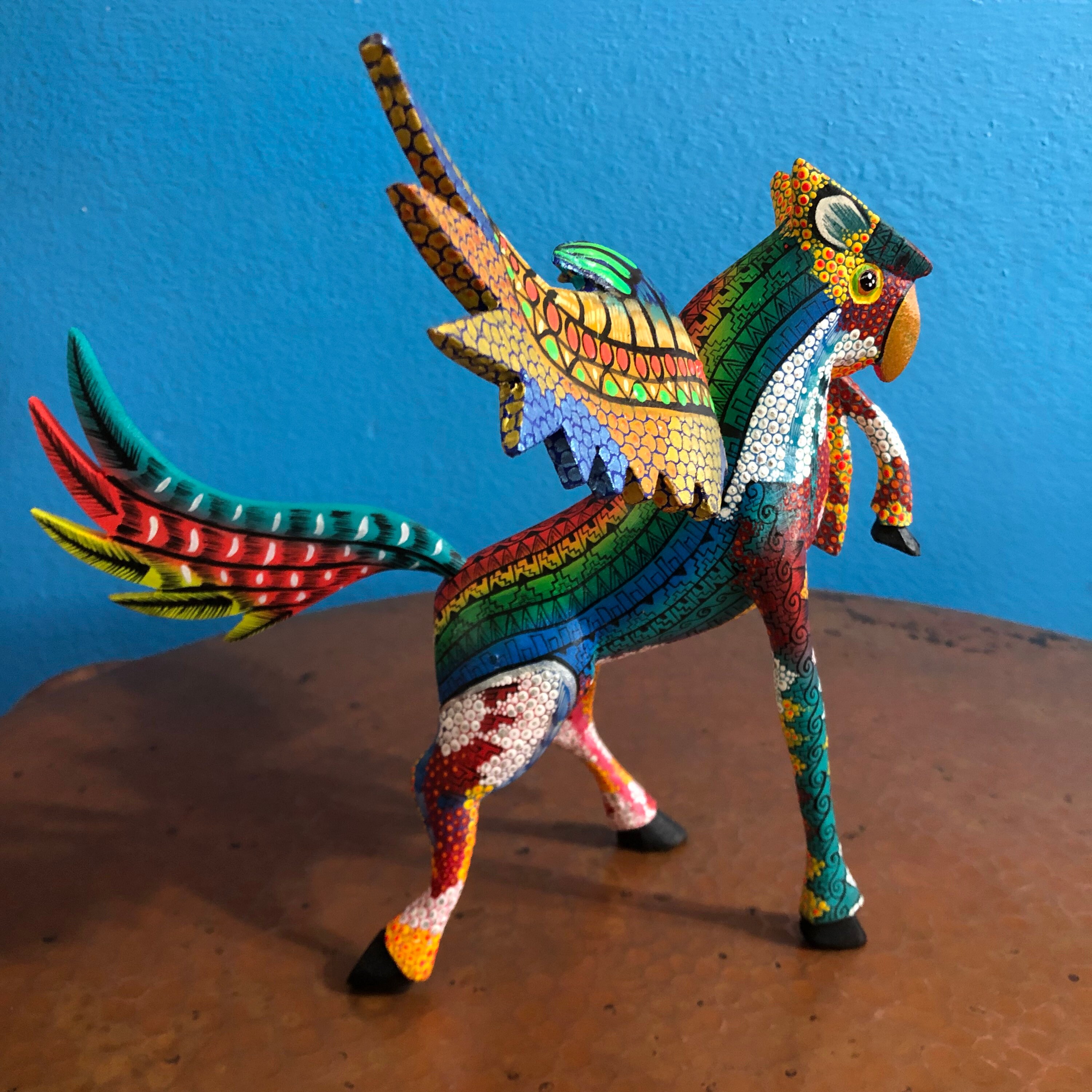 Alebrije Spirit Animal Wood Carving by Esperanza Martinez from Oaxaca ...