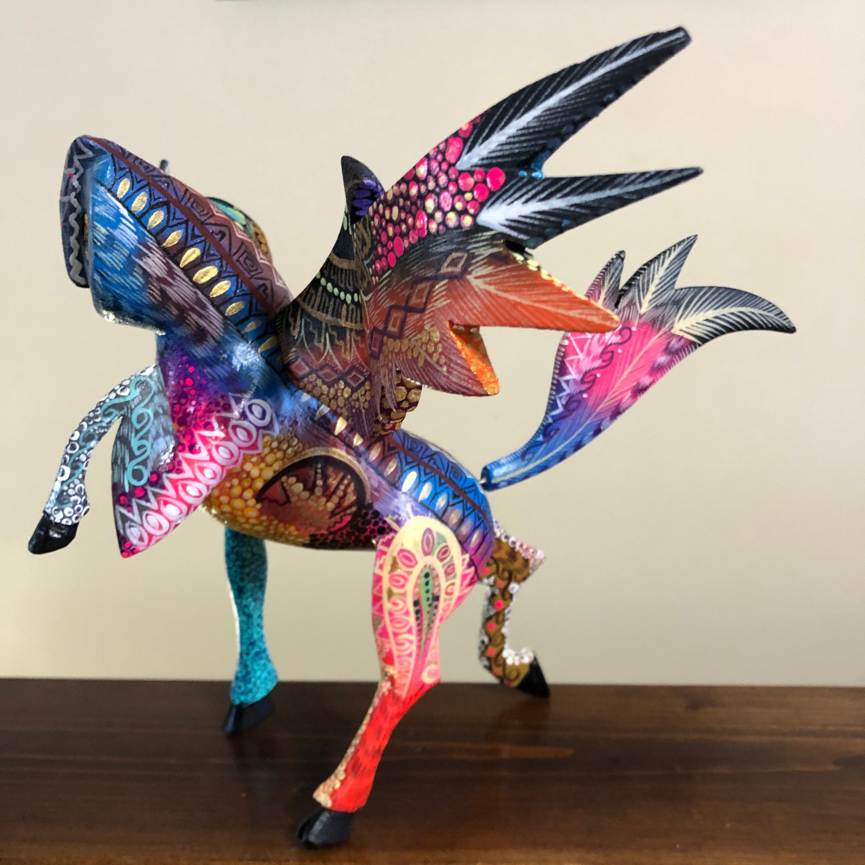 Alebrije Spirit Animal Wood Carving by Roberto and Esperanza Martinez ...