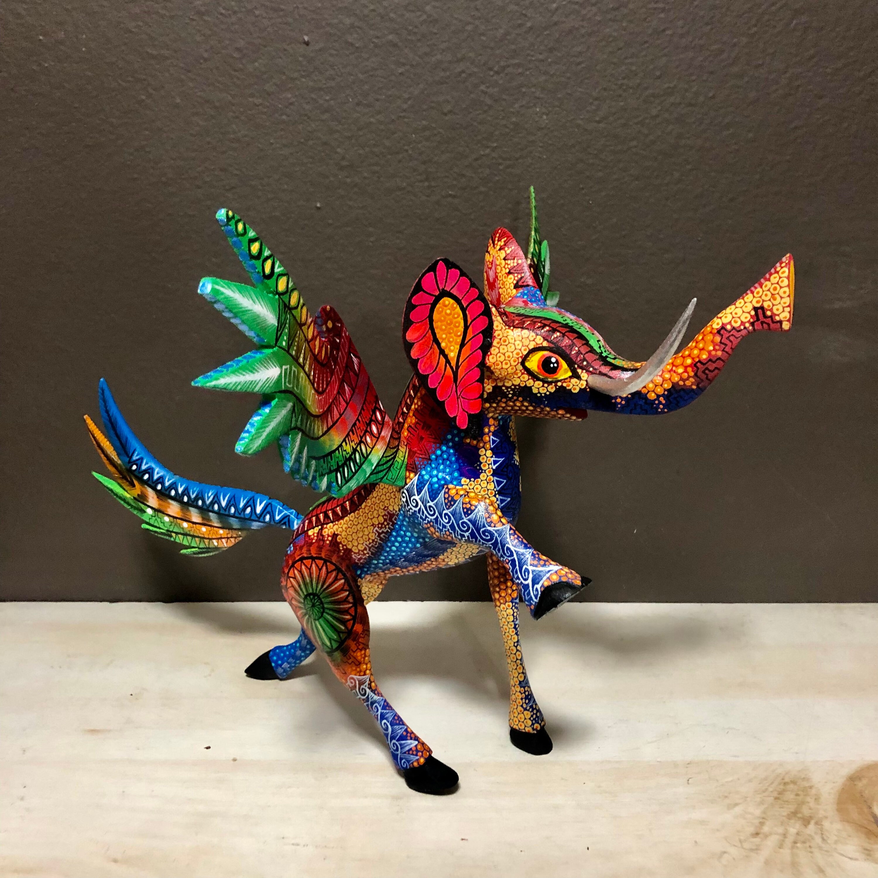 Alebrije Spirit Animal Wood Carving by Esperanza Martinez from Oaxaca ...