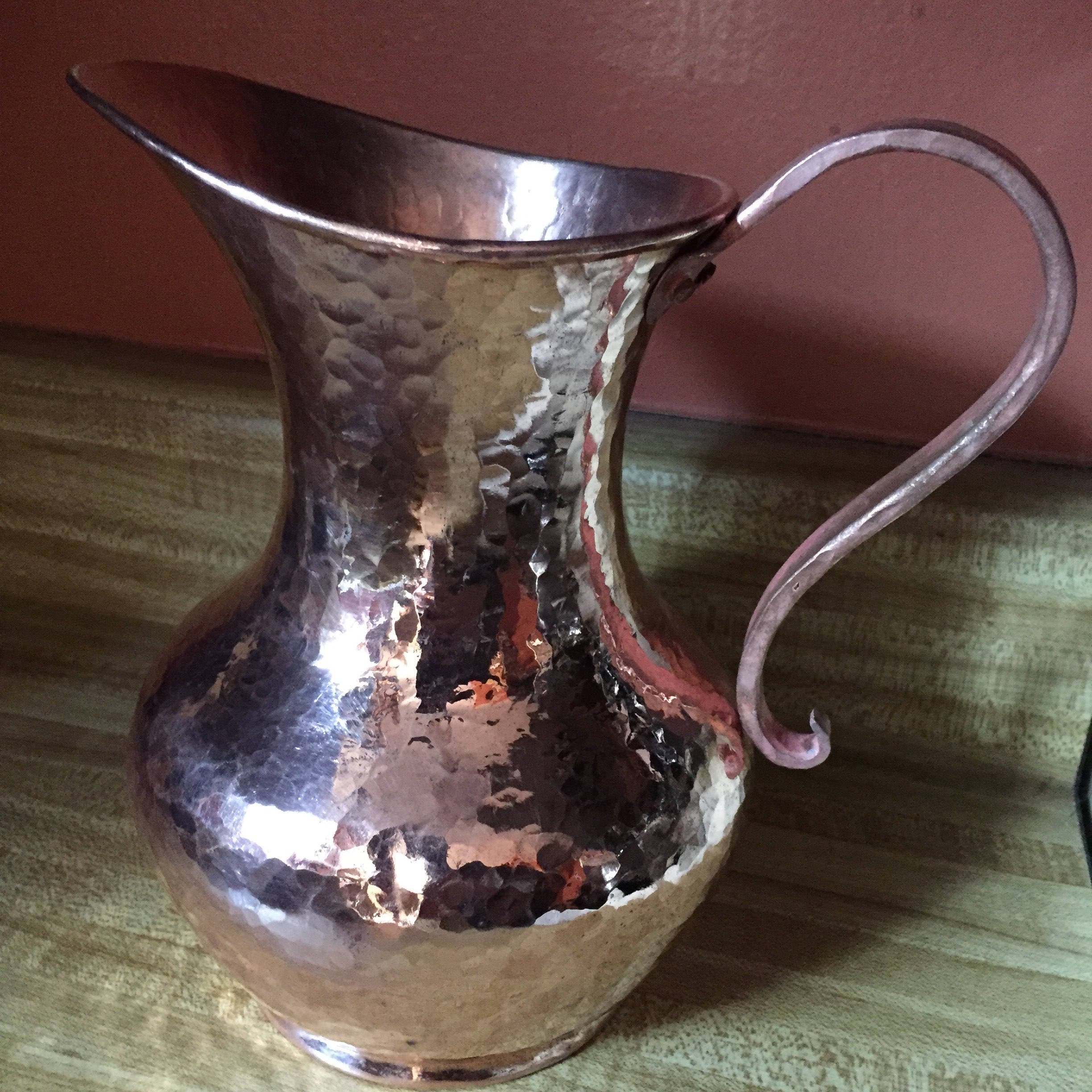 Hammered Copper Pitcher - 1.5 Liters, 100% pure copper