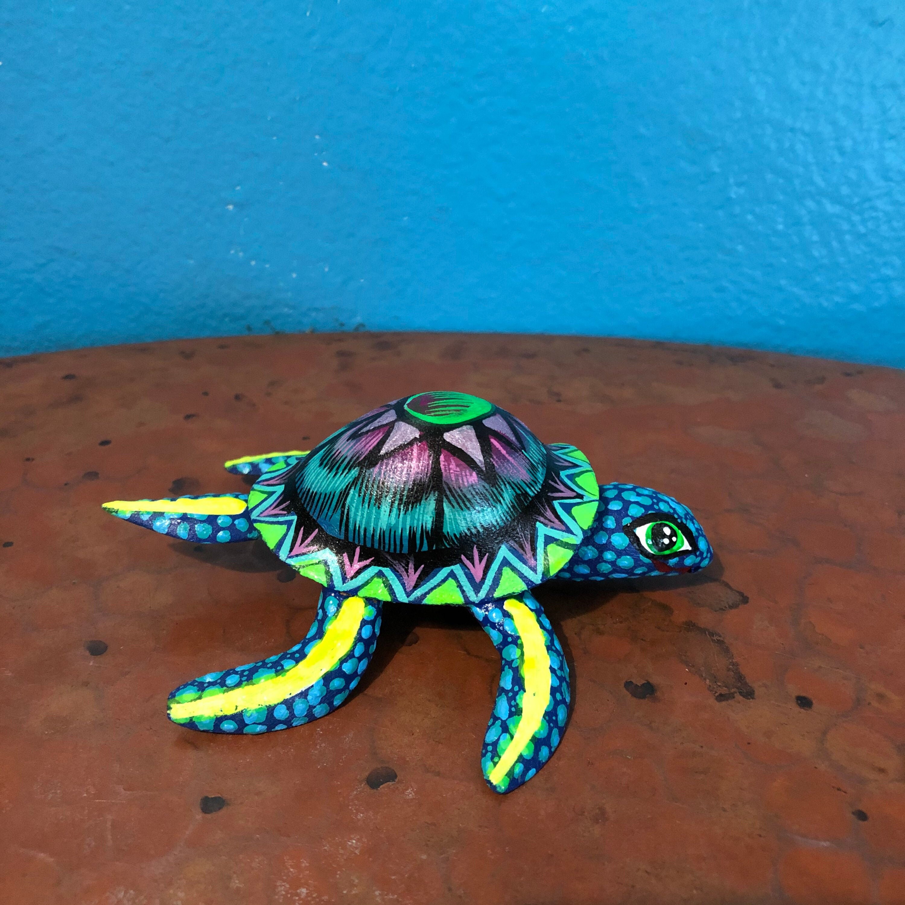 Alebrije Turtle Wood Carving by Roberto and Esperanza Martinez from ...