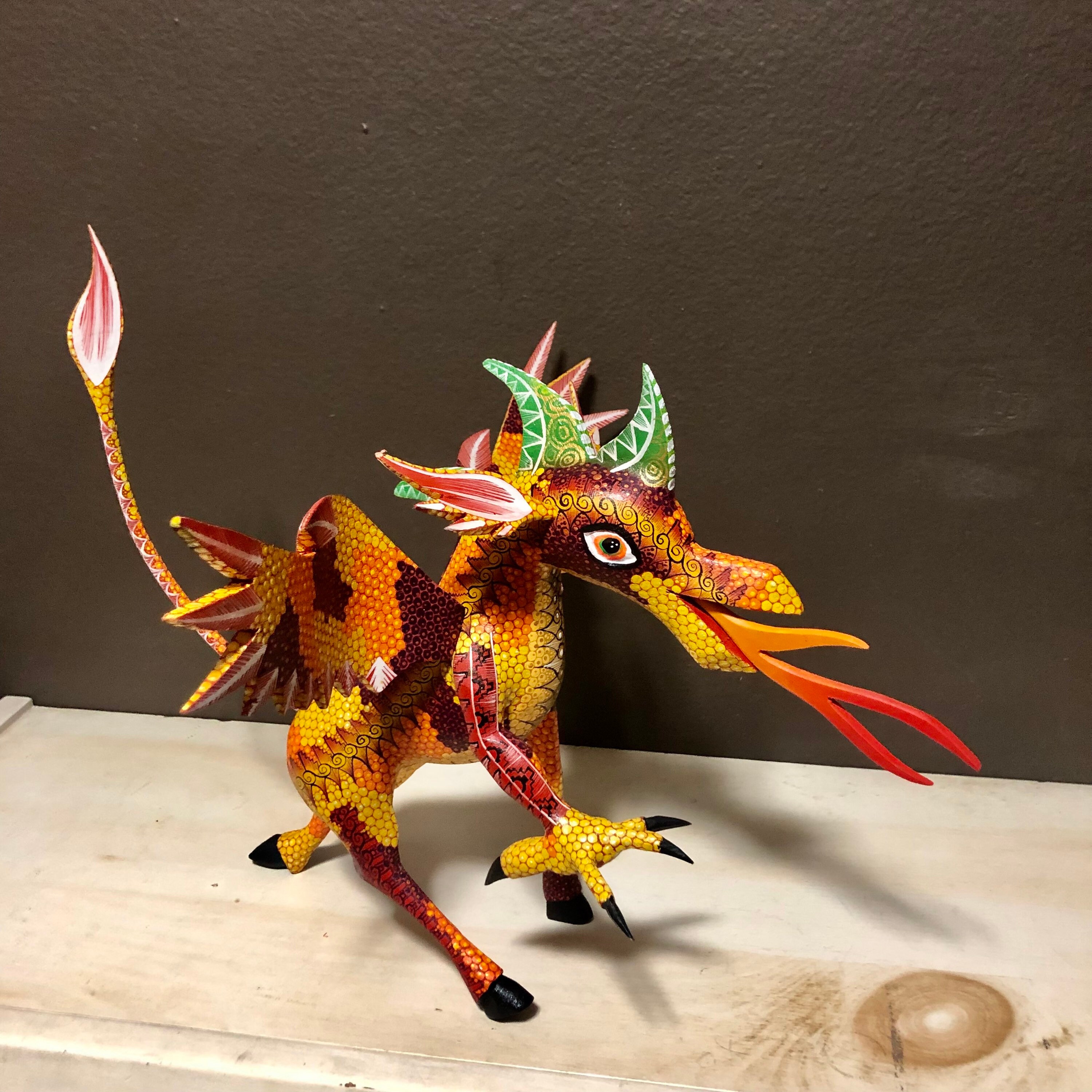 Alebrije Spirit Animal Wood Carving by Esperanza Martinez from Oaxaca ...