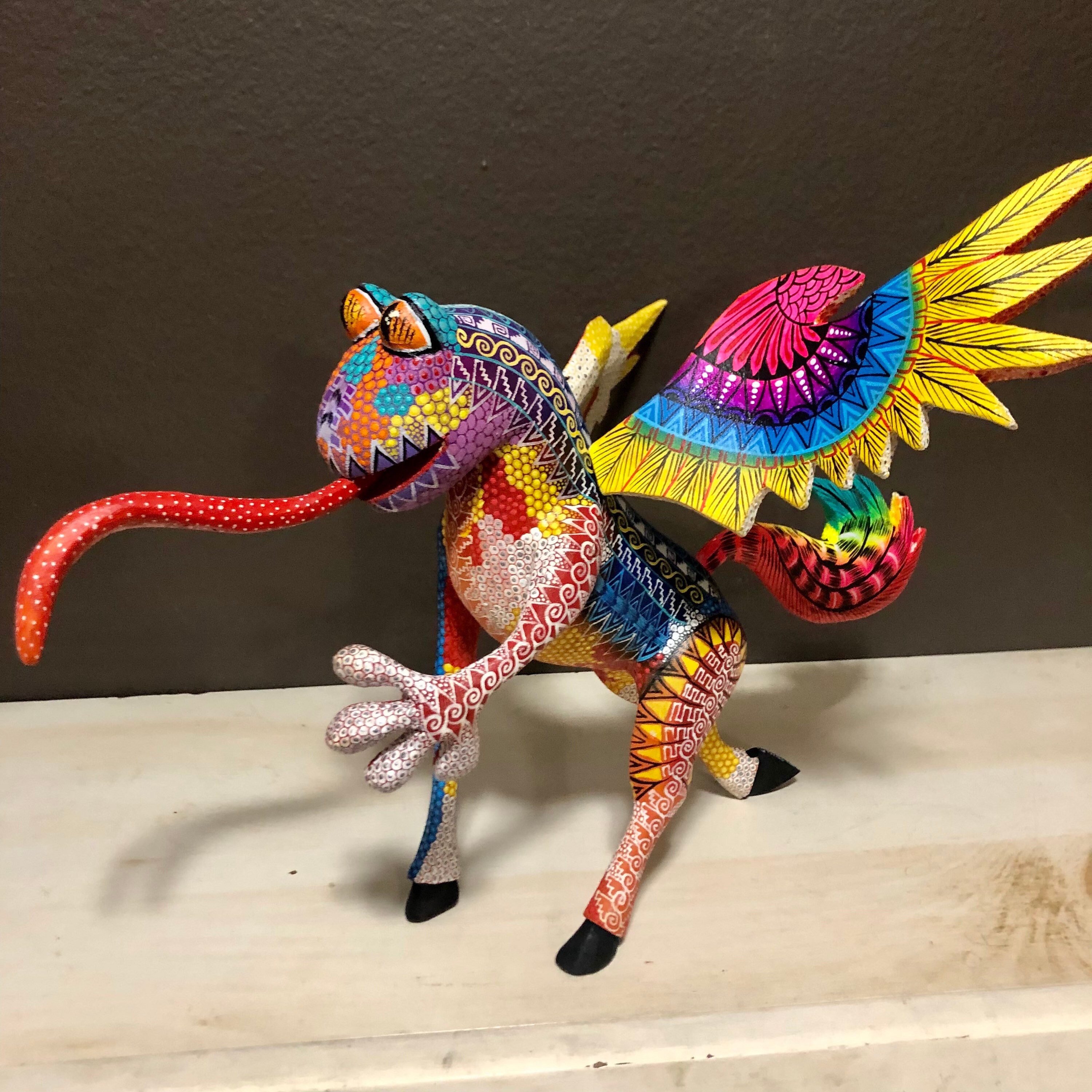 Alebrije Spirit Animal Wood Carving by Esperanza Martinez from Oaxaca ...