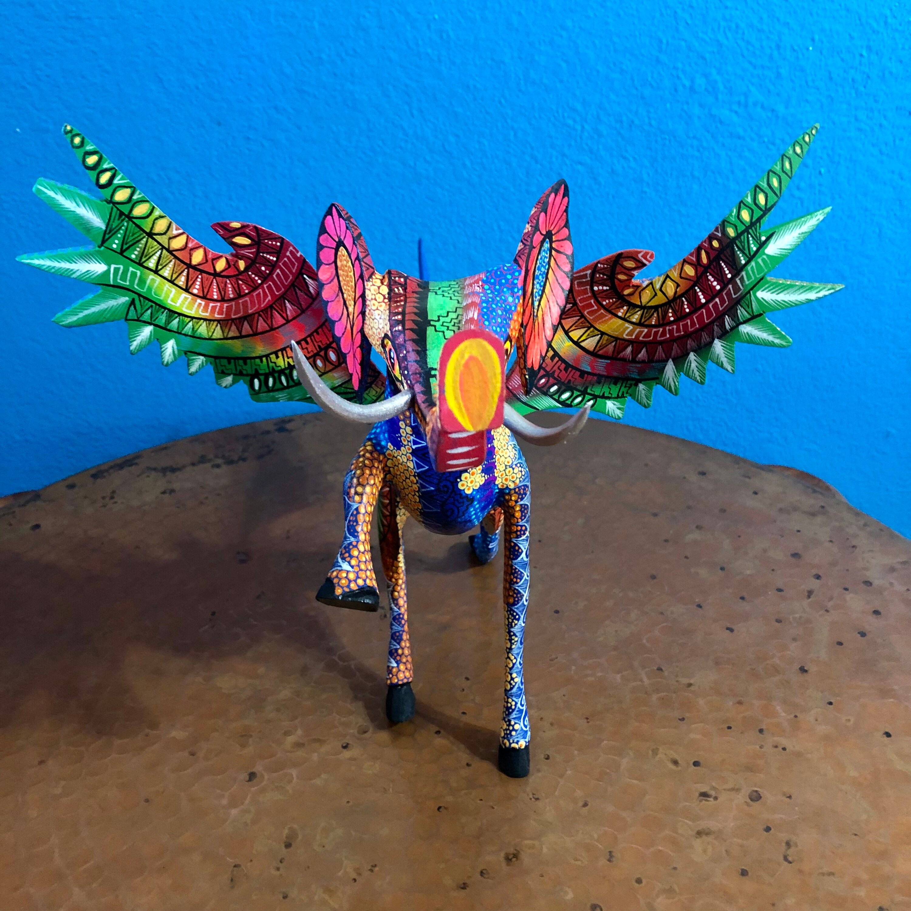 Alebrije Spirit Animal Wood Carving by Esperanza Martinez from Oaxaca ...