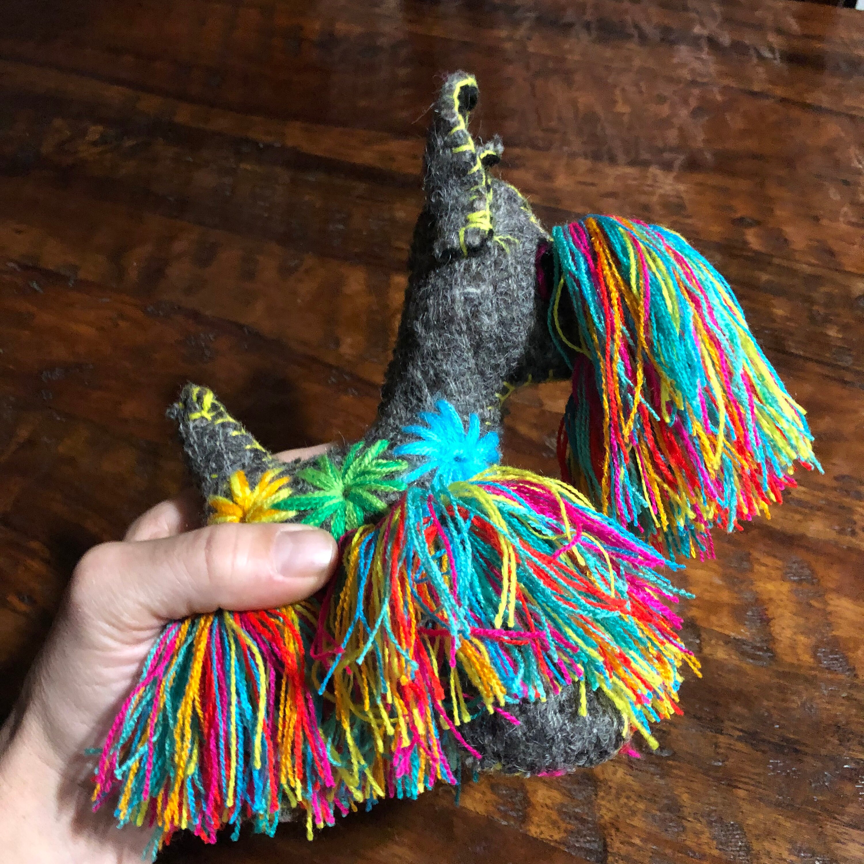 Hand Sewn Stuffed Animal Scottie Dog Plush Toy