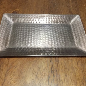 Pure Hammered Copper Valet Tray 8 X 5 - Etsy
