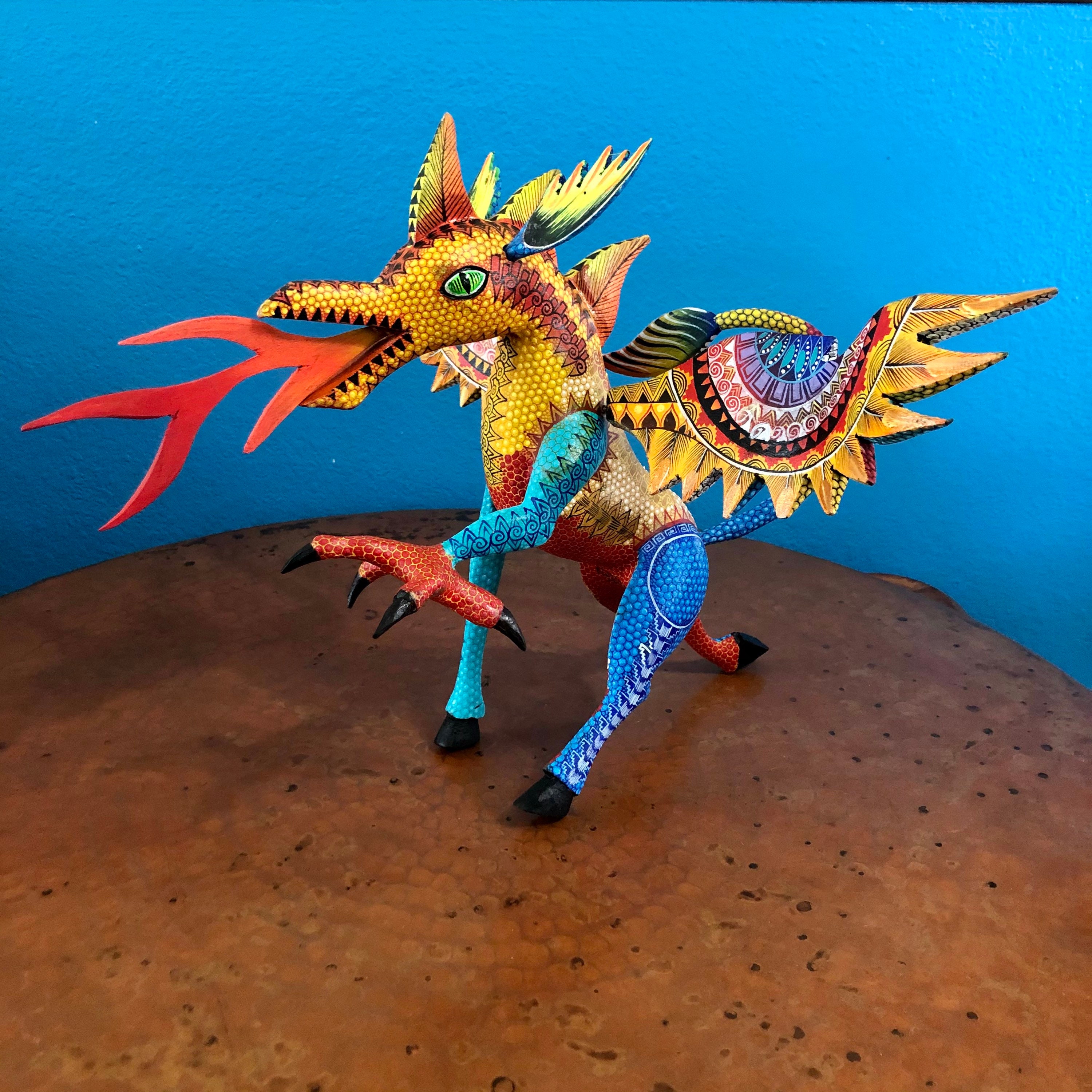 Alebrije Spirit Animal Wood Carving by Roberto and Esperanza Martinez ...