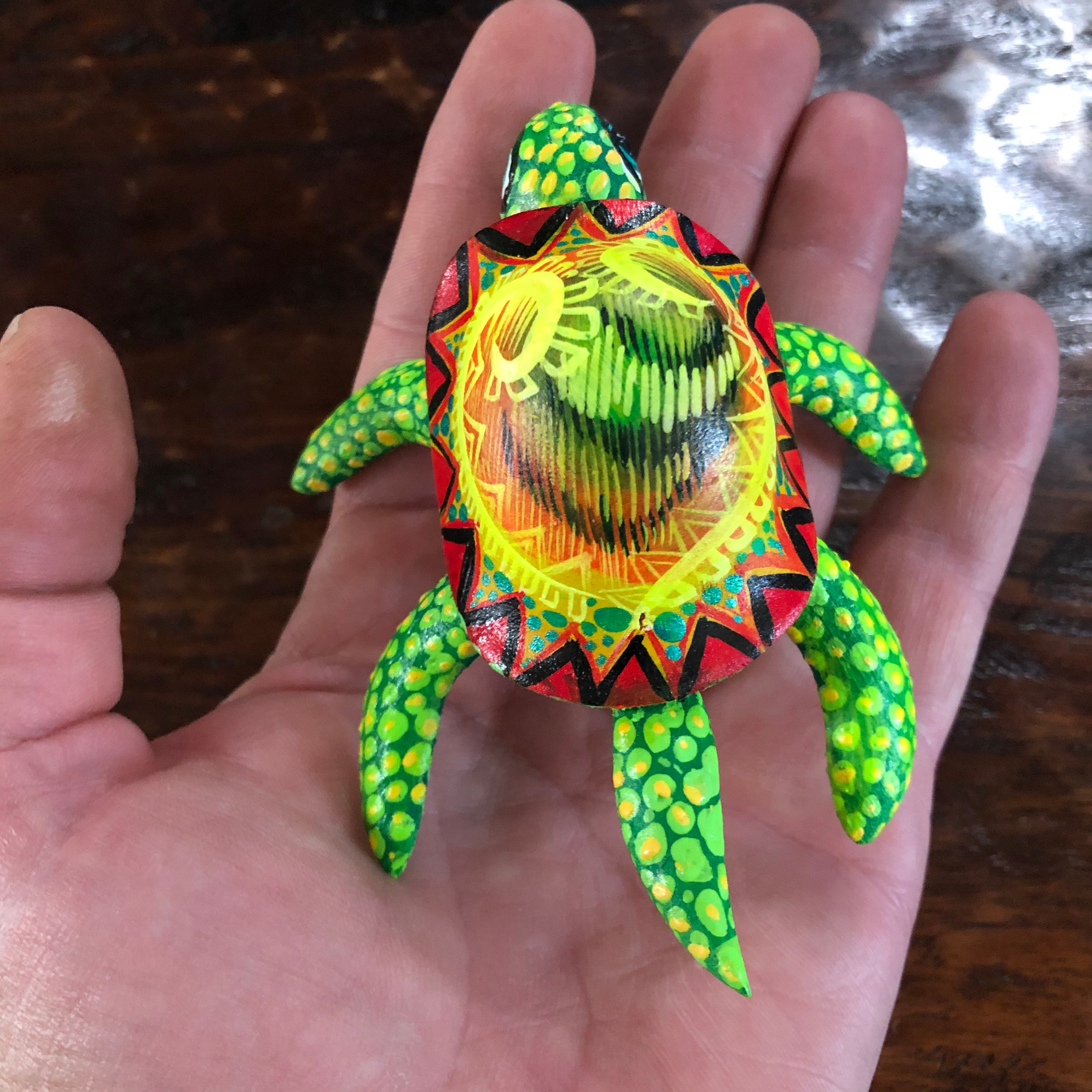 Alebrije Turtle Wood Carving by Roberto and Esperanza Martinez from ...