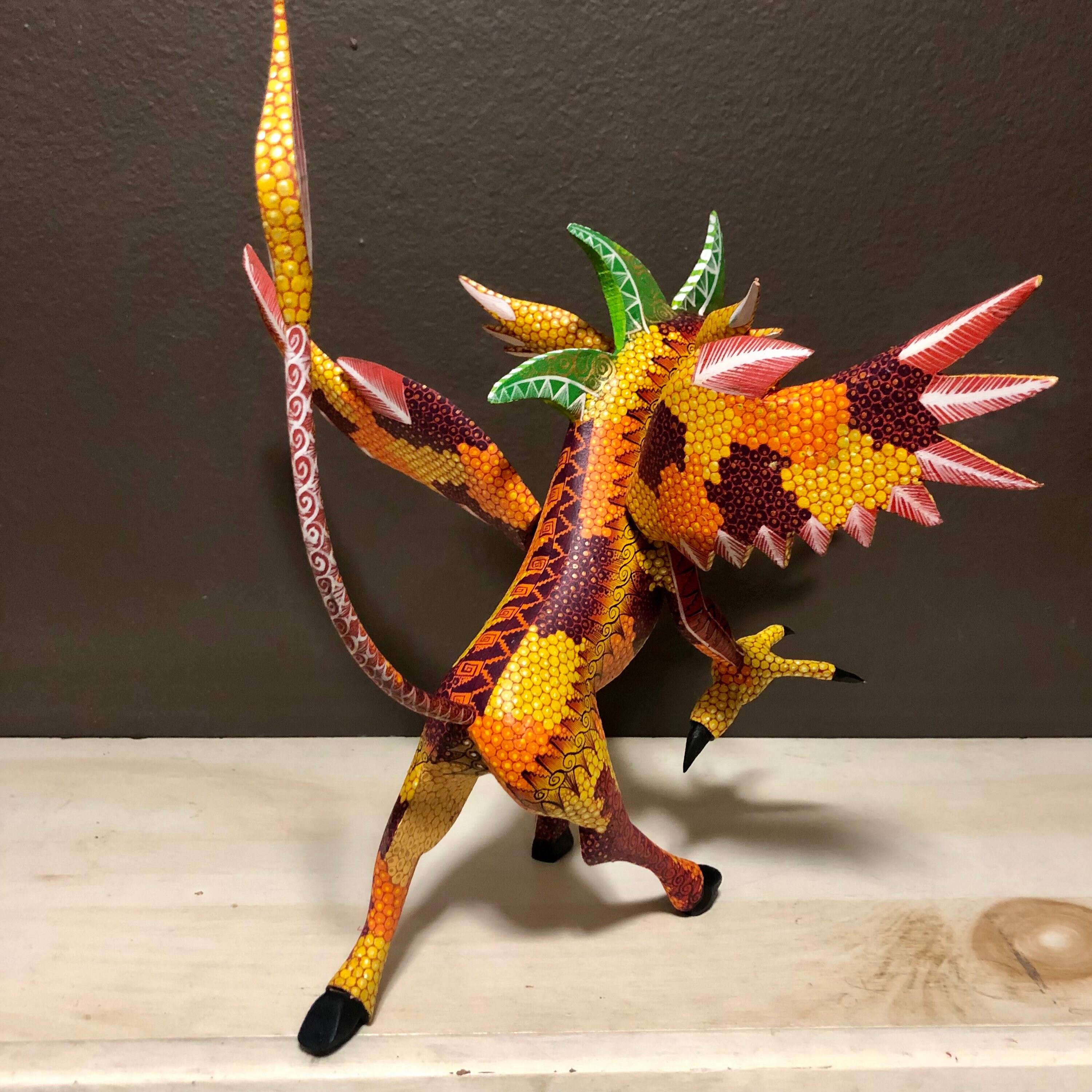 Alebrije Spirit Animal Wood Carving by Esperanza Martinez from Oaxaca ...