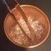 Hammered Copper Serrated Ice Tongs - Etsy