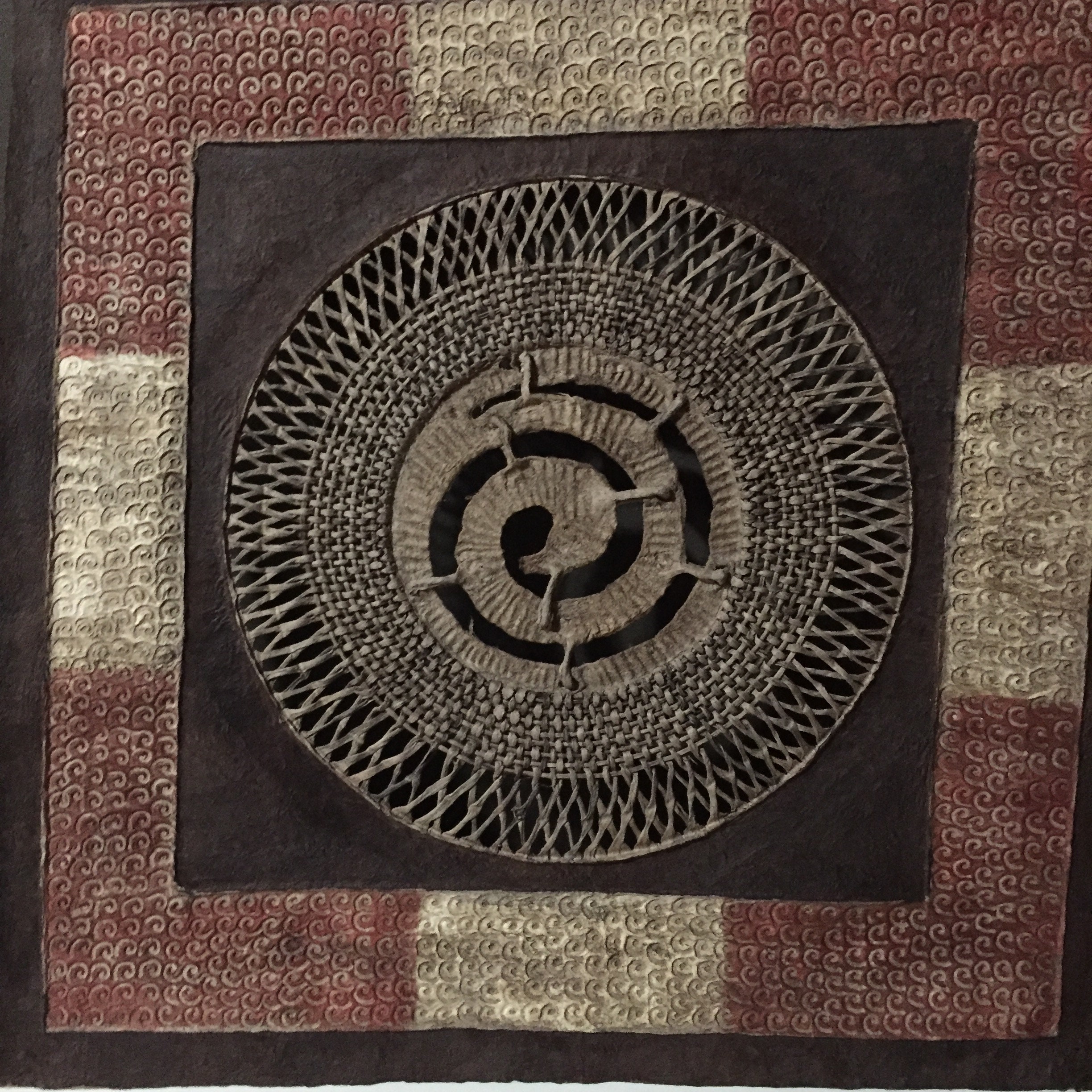 Ámate Paper Wall Art - 23 1/4 x 23 1/4”