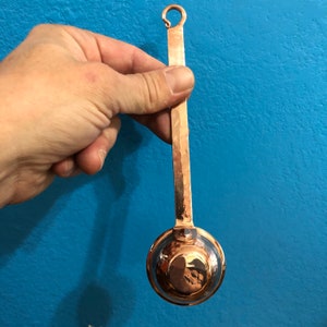 Hammered Copper 1/2oz (1 Tbsp.) Coffee Scoop Measuring Spoon - 7.5” - Etsy