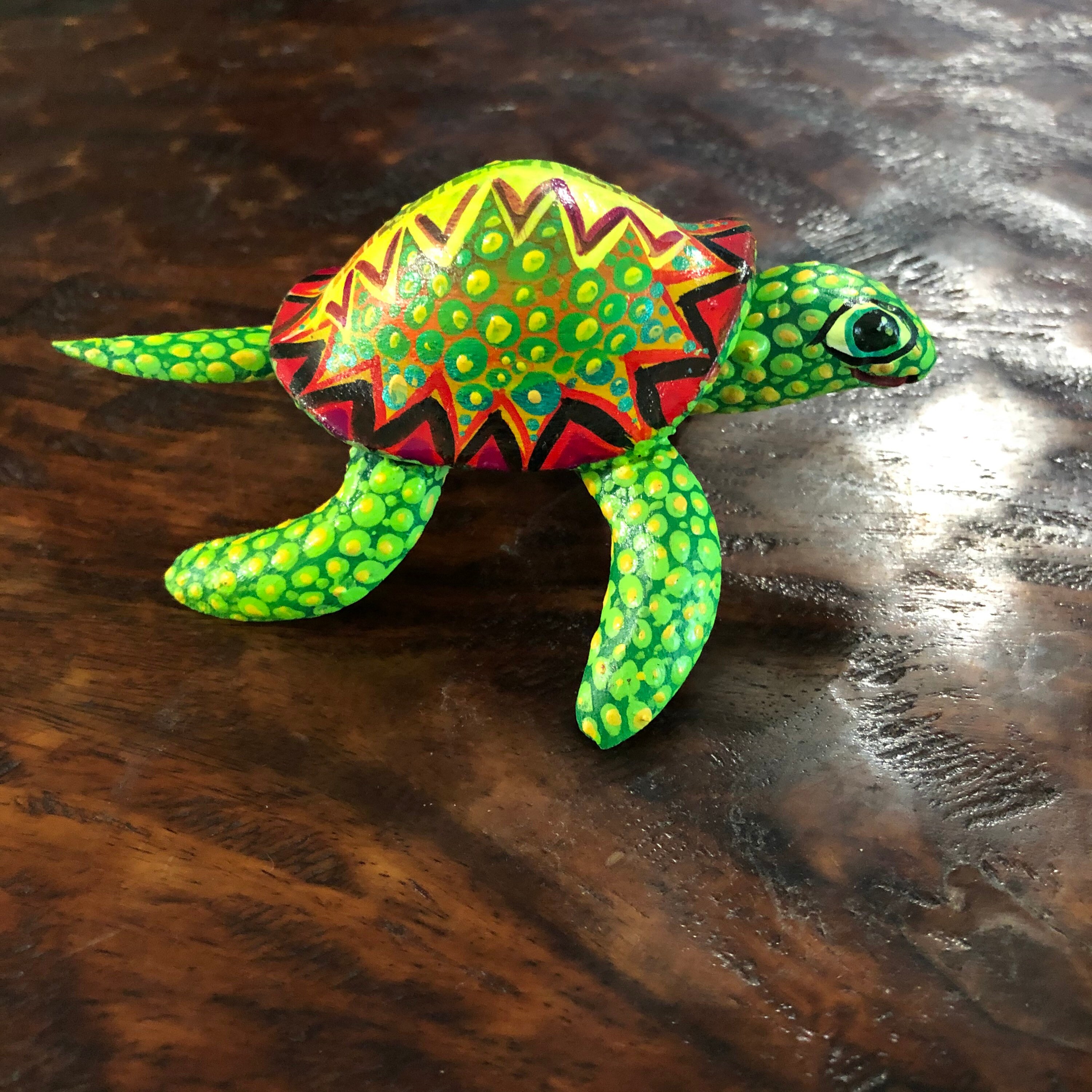 Alebrije Turtle Wood Carving by Roberto and Esperanza Martinez from ...