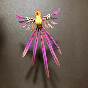 Alebrije Exotic Quetzal Bird Wood Carving by Roberto and Esperanza ...