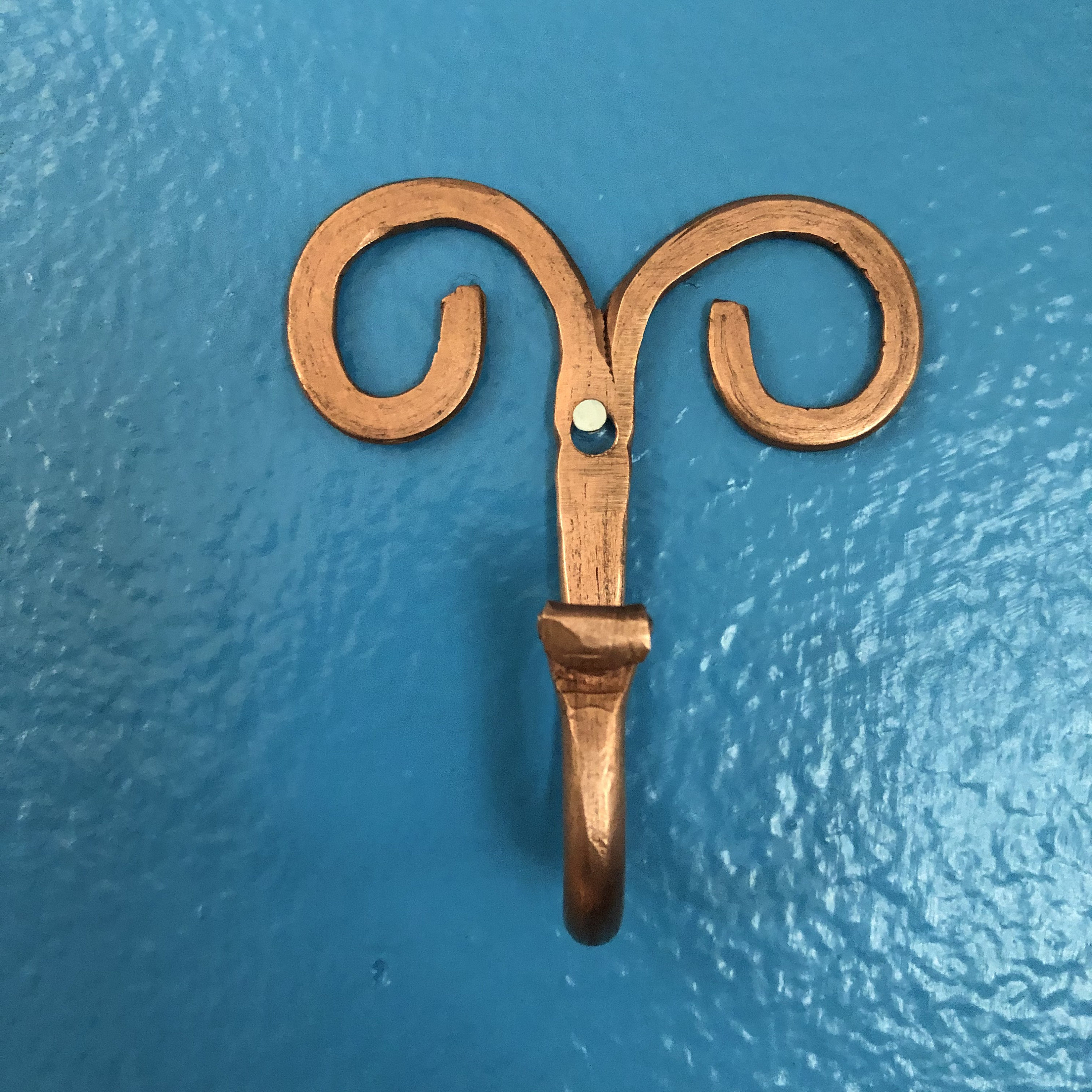 Handcrafted Pure Copper Wall Hook / Decorative Coat Hooks