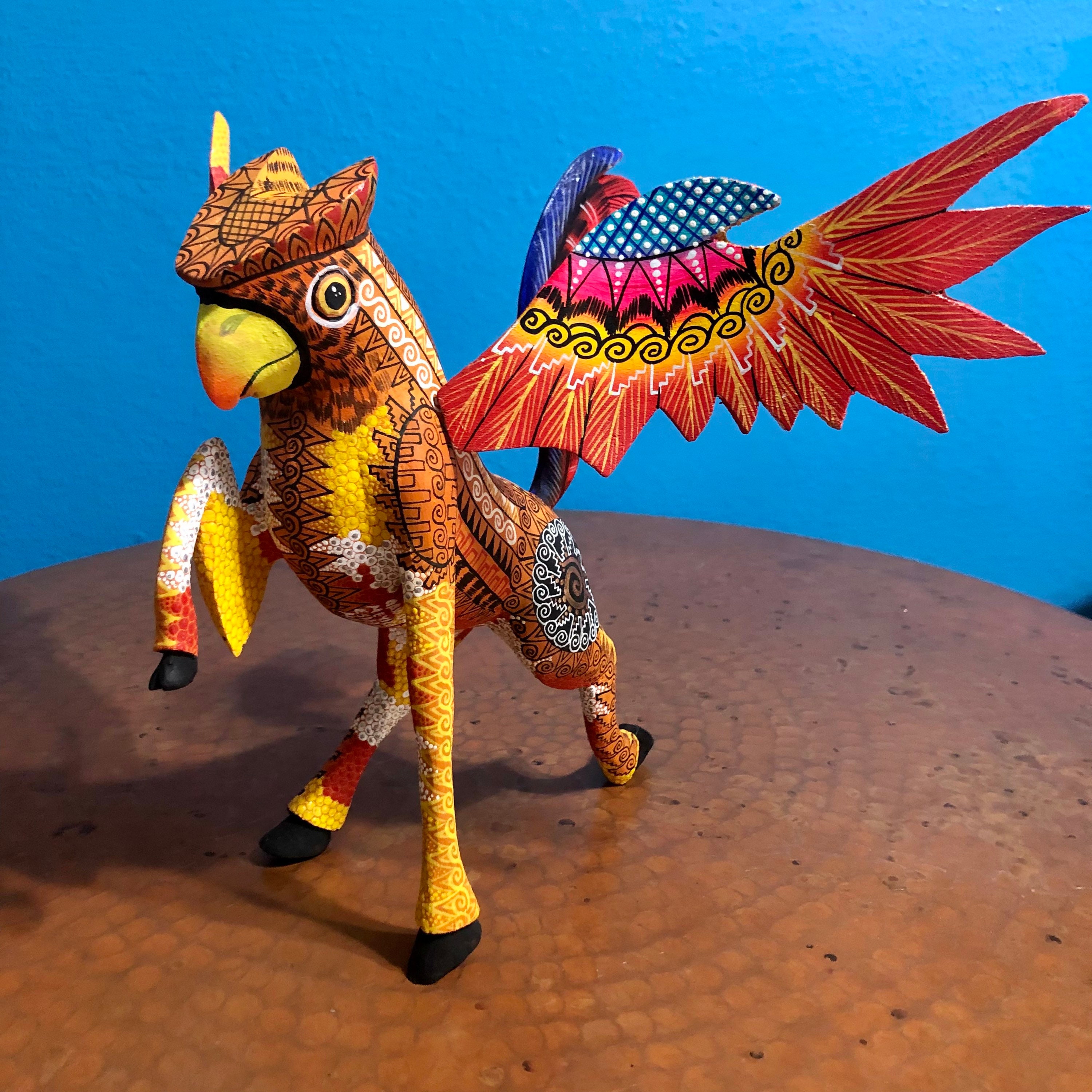 Alebrije Spirit Animal Wood Carving by Esperanza Martinez from Oaxaca ...