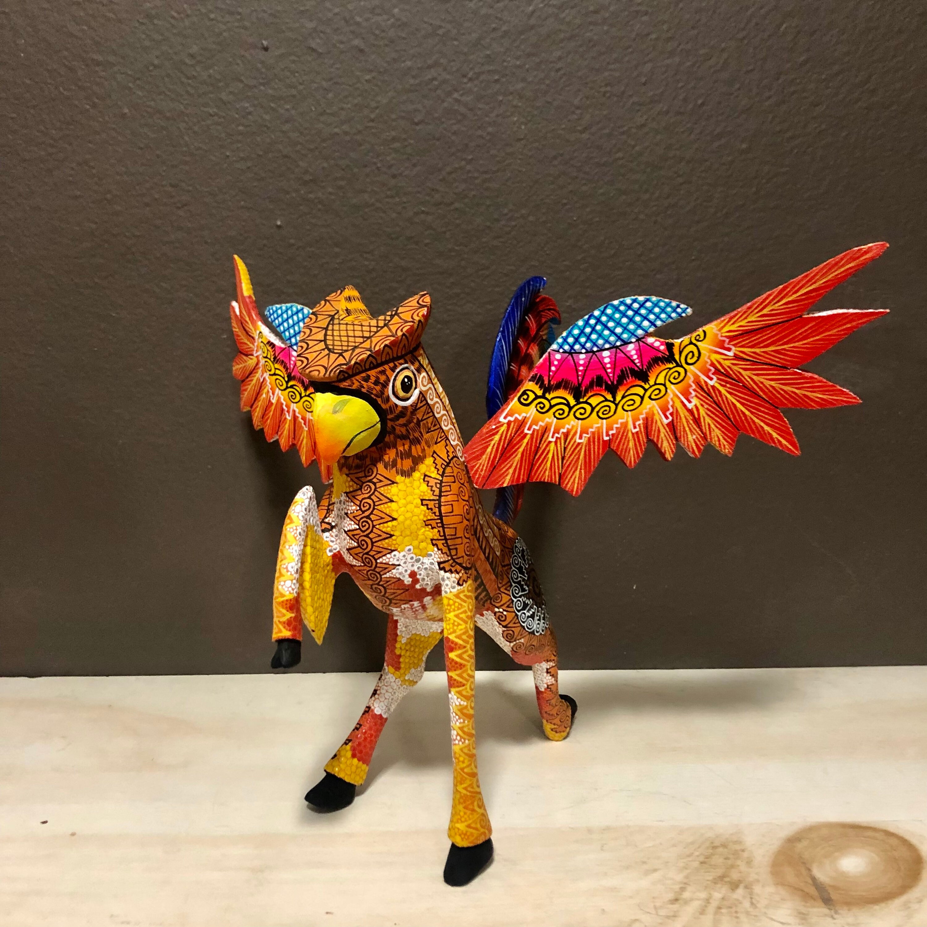 Alebrije Spirit Animal Wood Carving by Esperanza Martinez from Oaxaca ...