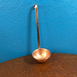 Pure Hammered Copper 2oz Ladle - Etsy