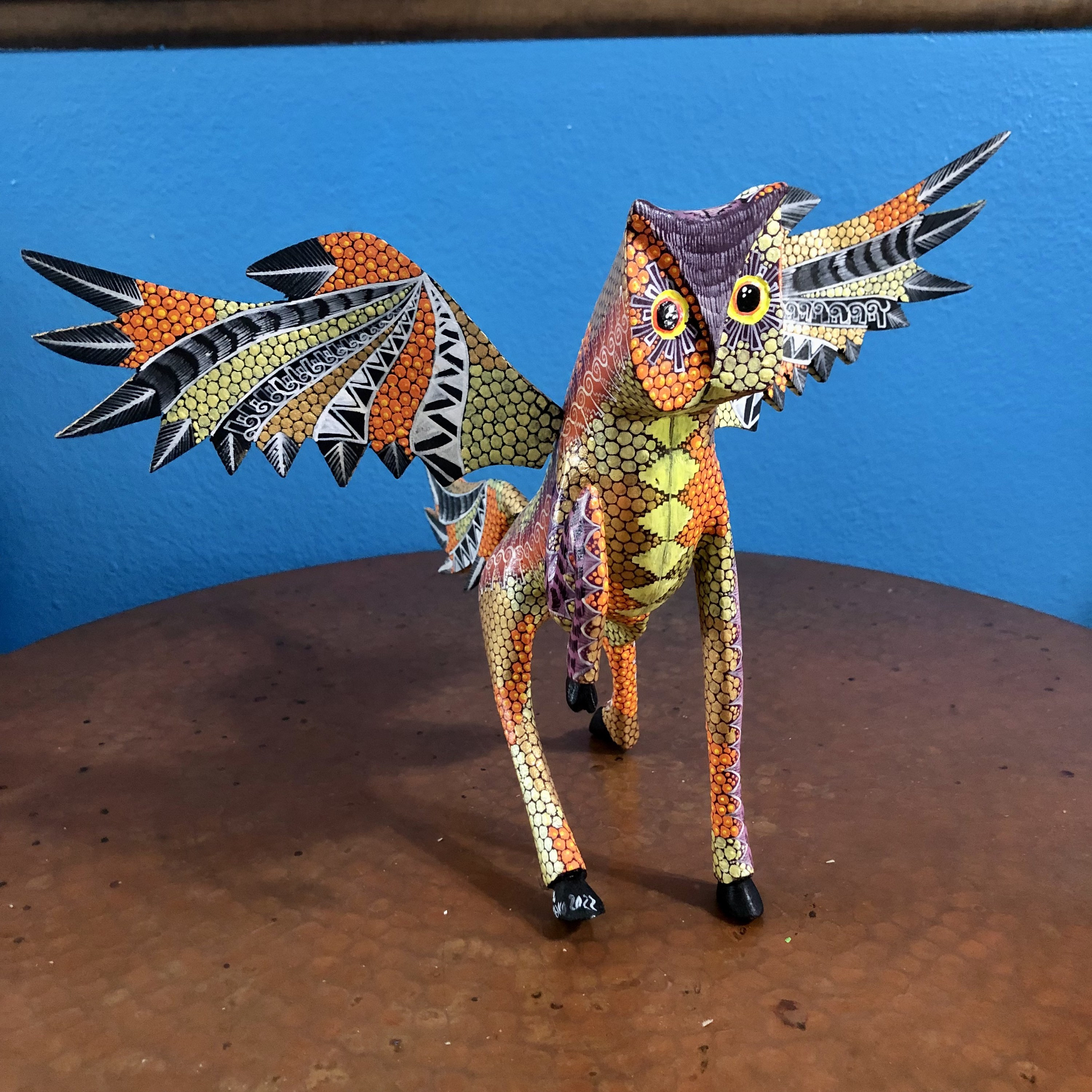 Alebrije Spirit Animal Wood Carving by Esperanza Martinez from Oaxaca ...