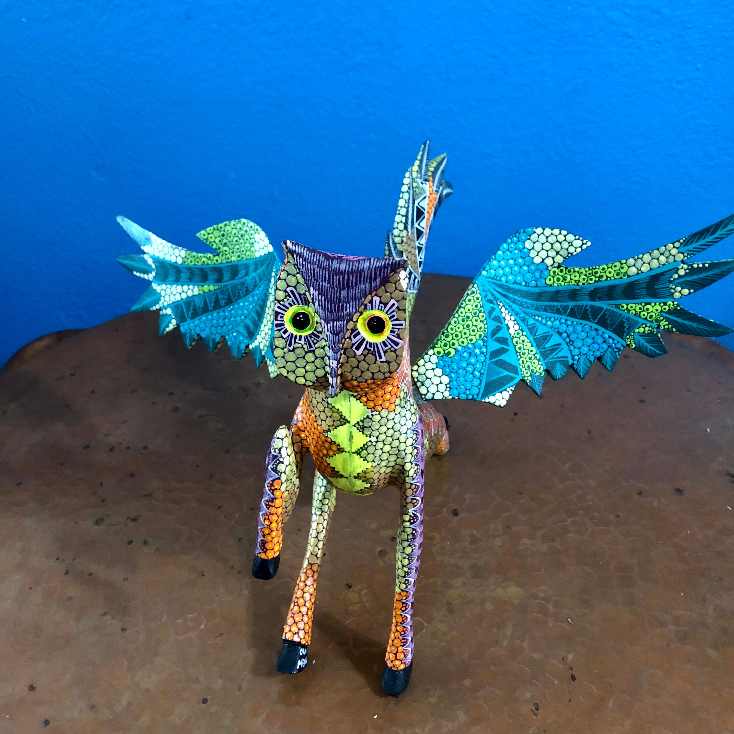 Alebrije Spirit Animal Wood Carving by Esperanza Martinez from Oaxaca ...