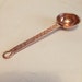 Hammered Copper 1oz Coffee Scoop Measuring Spoon - 8” - Etsy