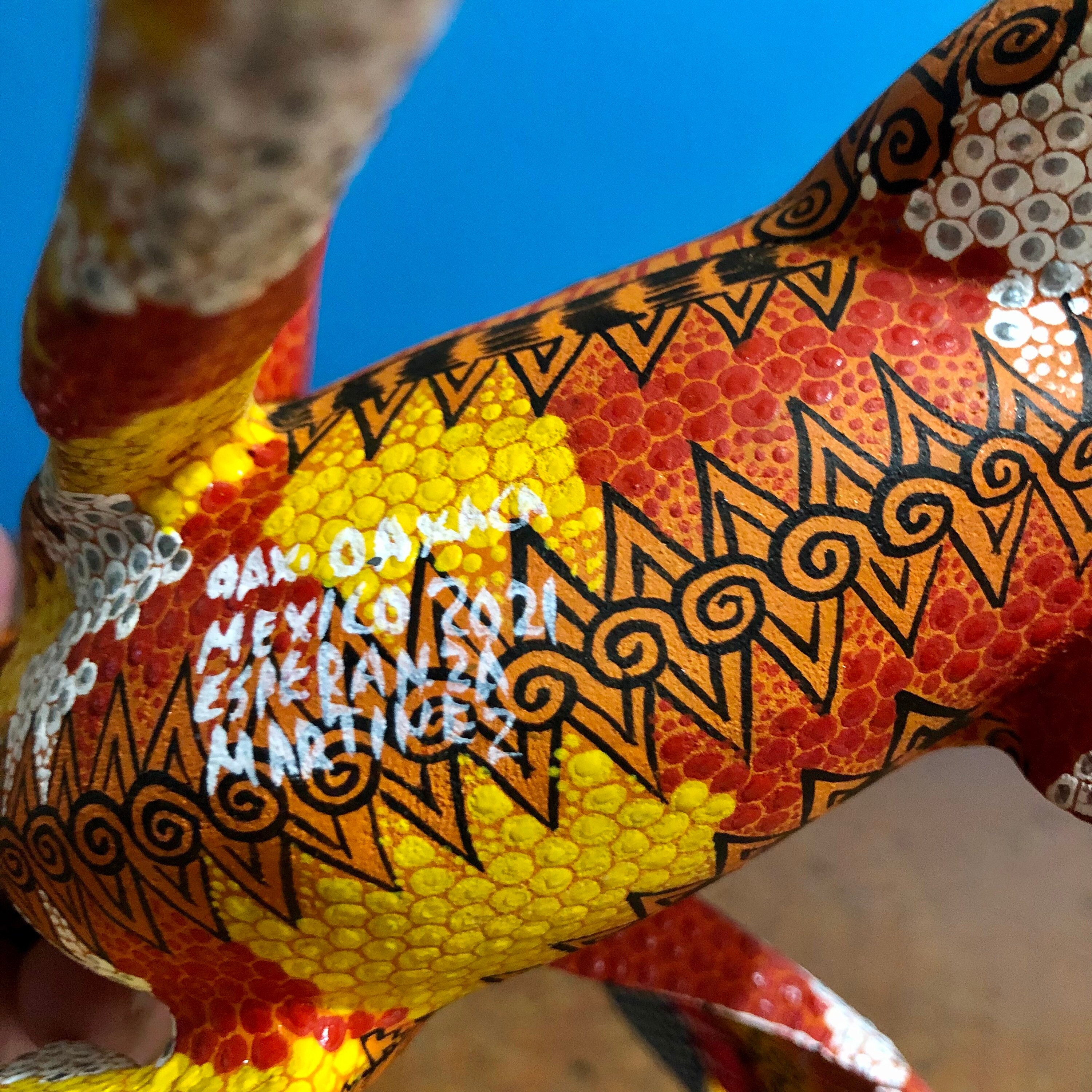 Alebrije Spirit Animal Wood Carving by Esperanza Martinez from Oaxaca ...