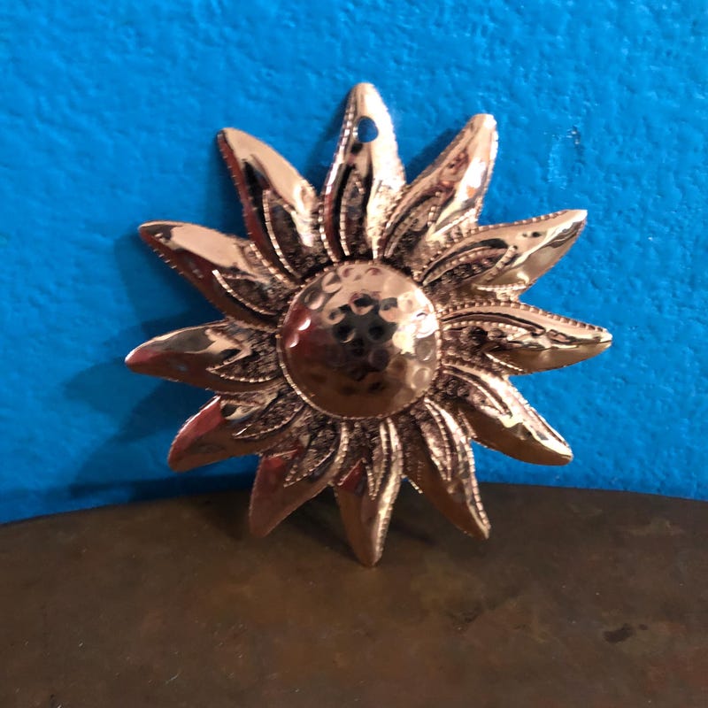 Copper Sun Wall Art - Etsy