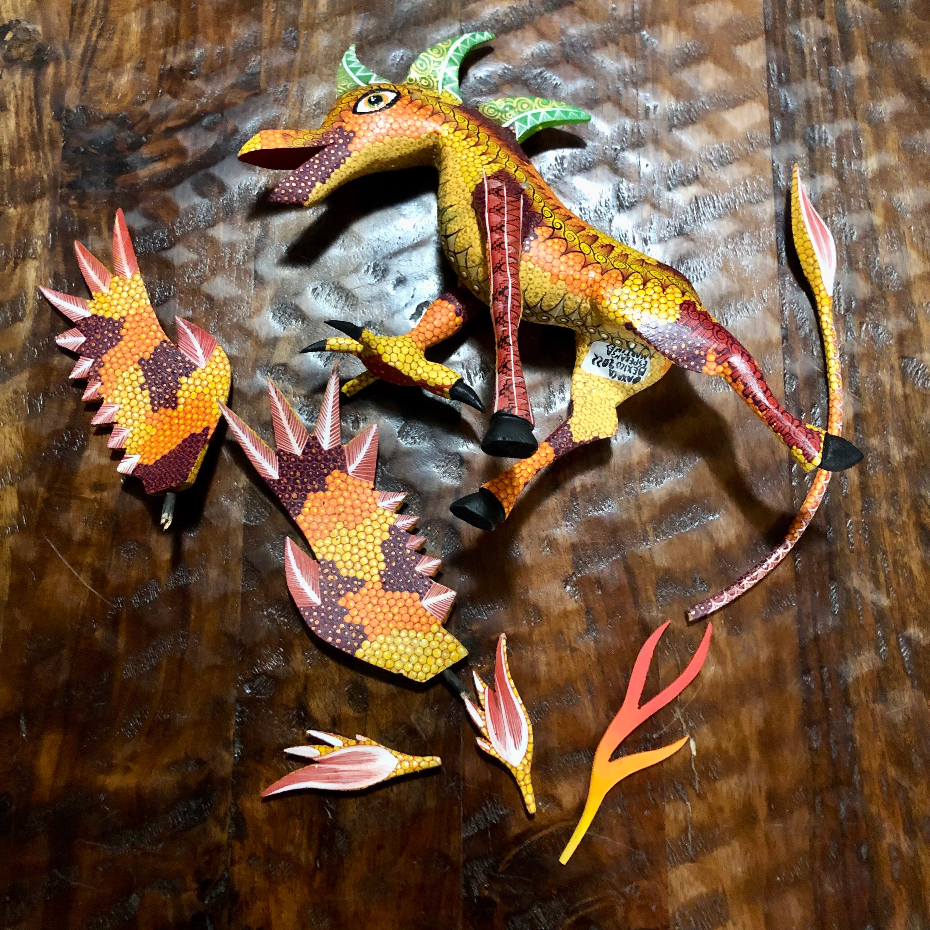 Alebrije Spirit Animal Wood Carving by Esperanza Martinez from Oaxaca ...