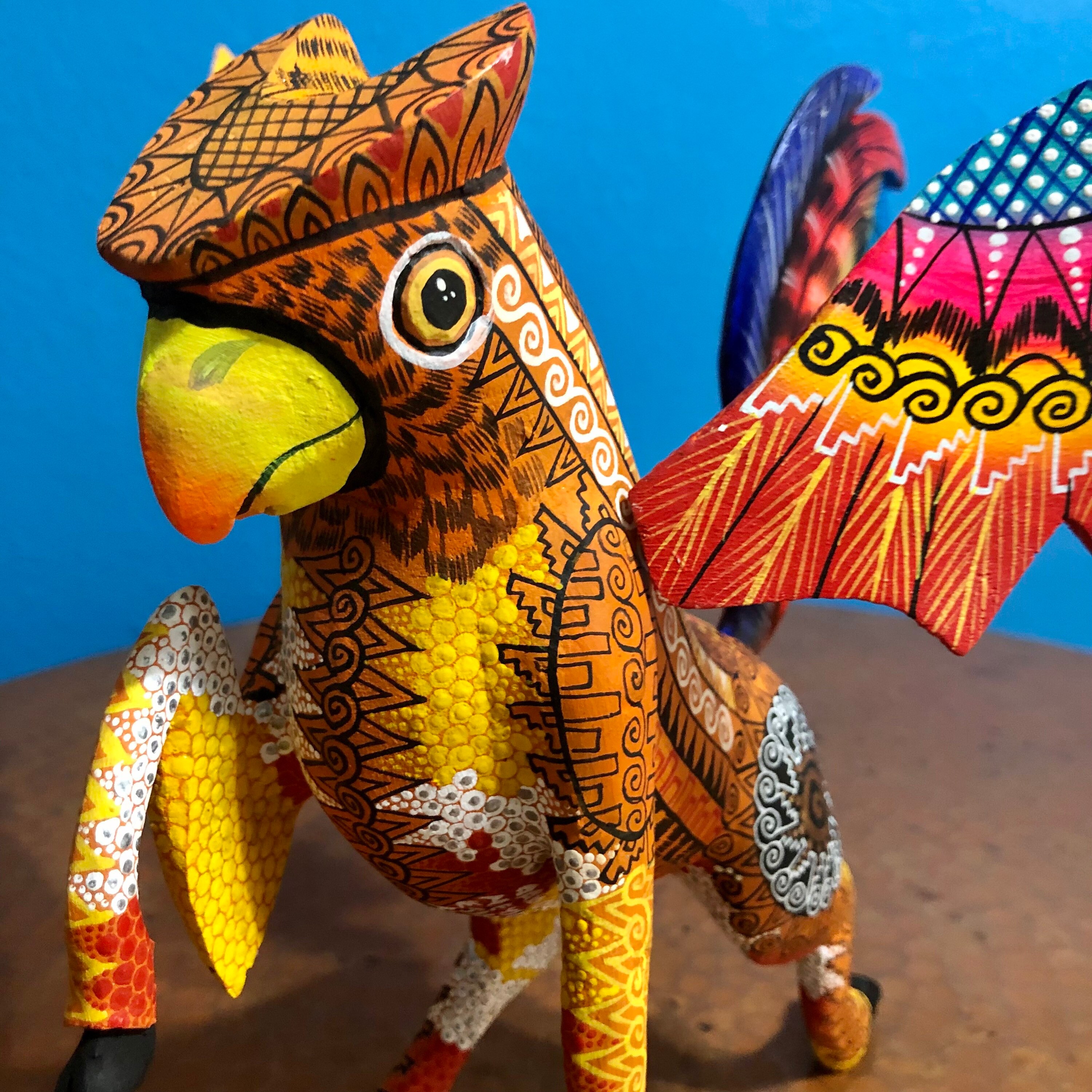 Alebrije Spirit Animal Wood Carving by Esperanza Martinez from Oaxaca ...