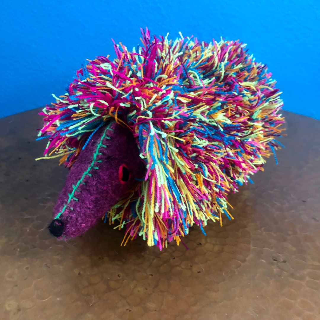 Hand Sewn Stuffed Animal Porcupine Plush Toy - Etsy